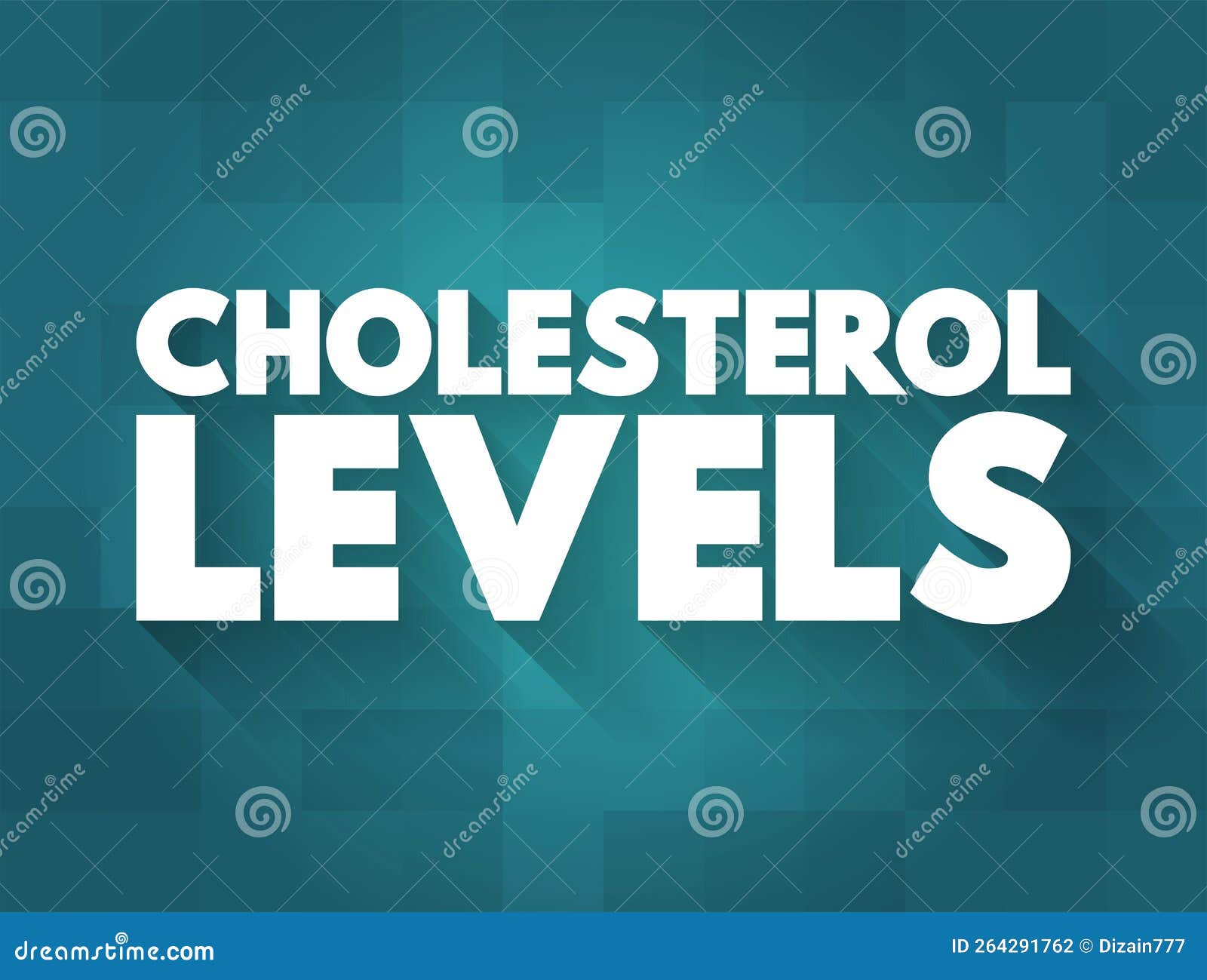 Cholesterol Levels Text, Medical Concept for Presentations and Reports ...
