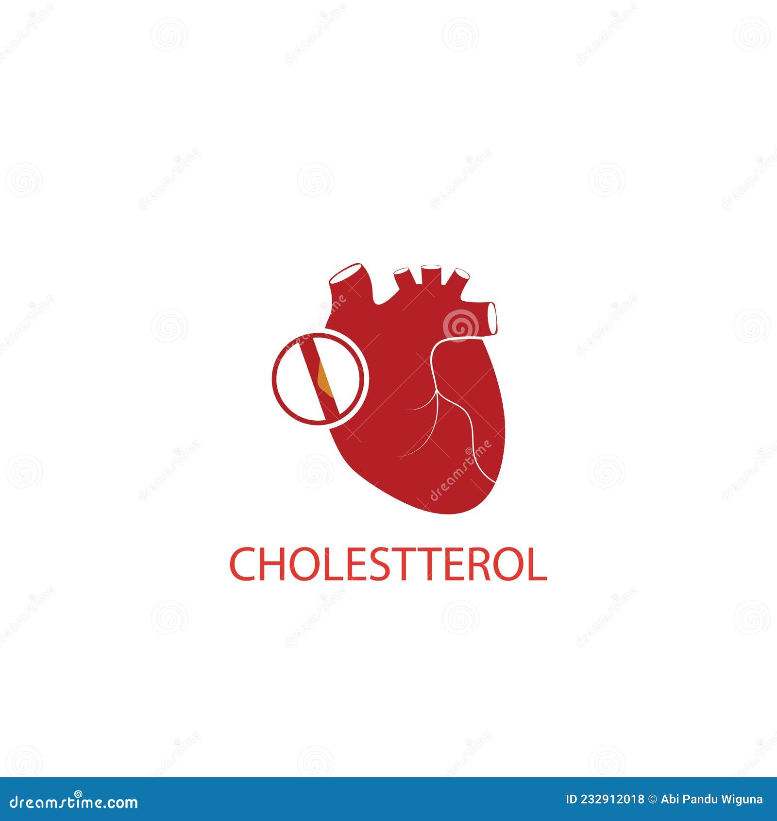 Cholesterol Logo and Vector Template Stock Vector - Illustration of ...
