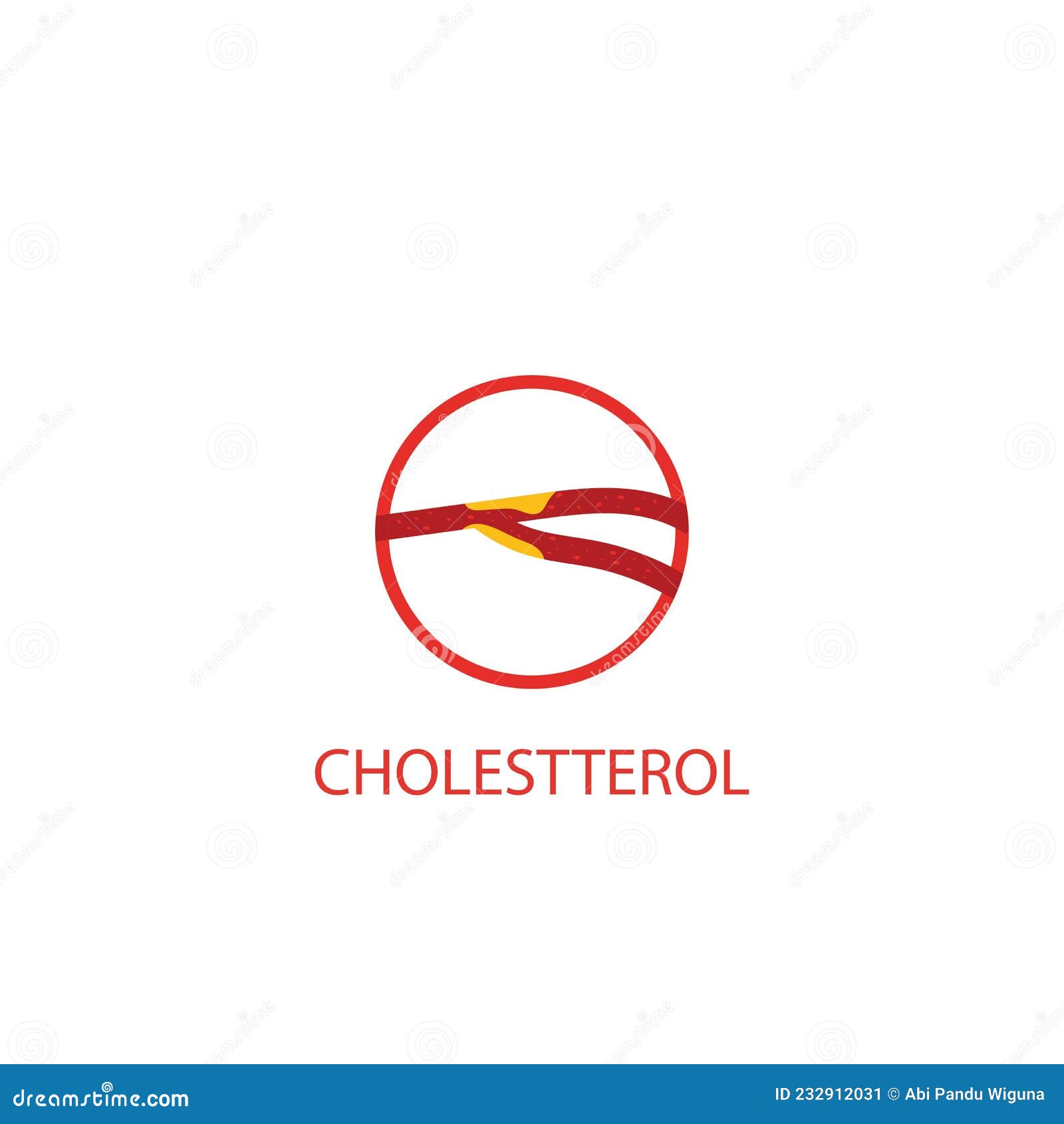 Cholesterol Logo and Vector Template Stock Vector - Illustration of ...