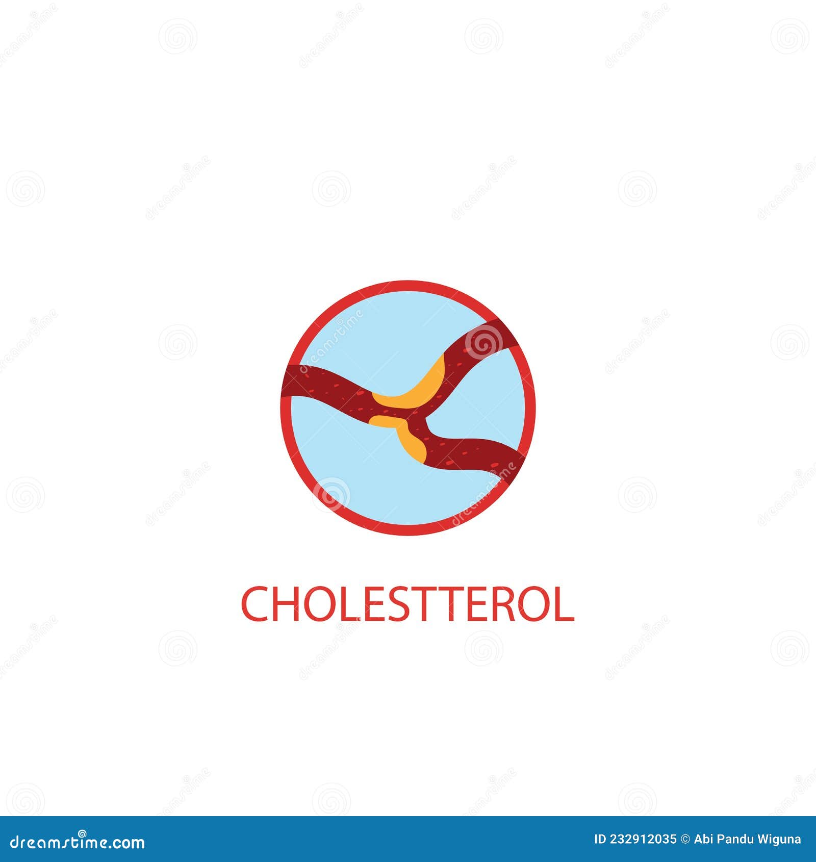 Cholesterol Logo and Vector Template Stock Vector - Illustration of ...