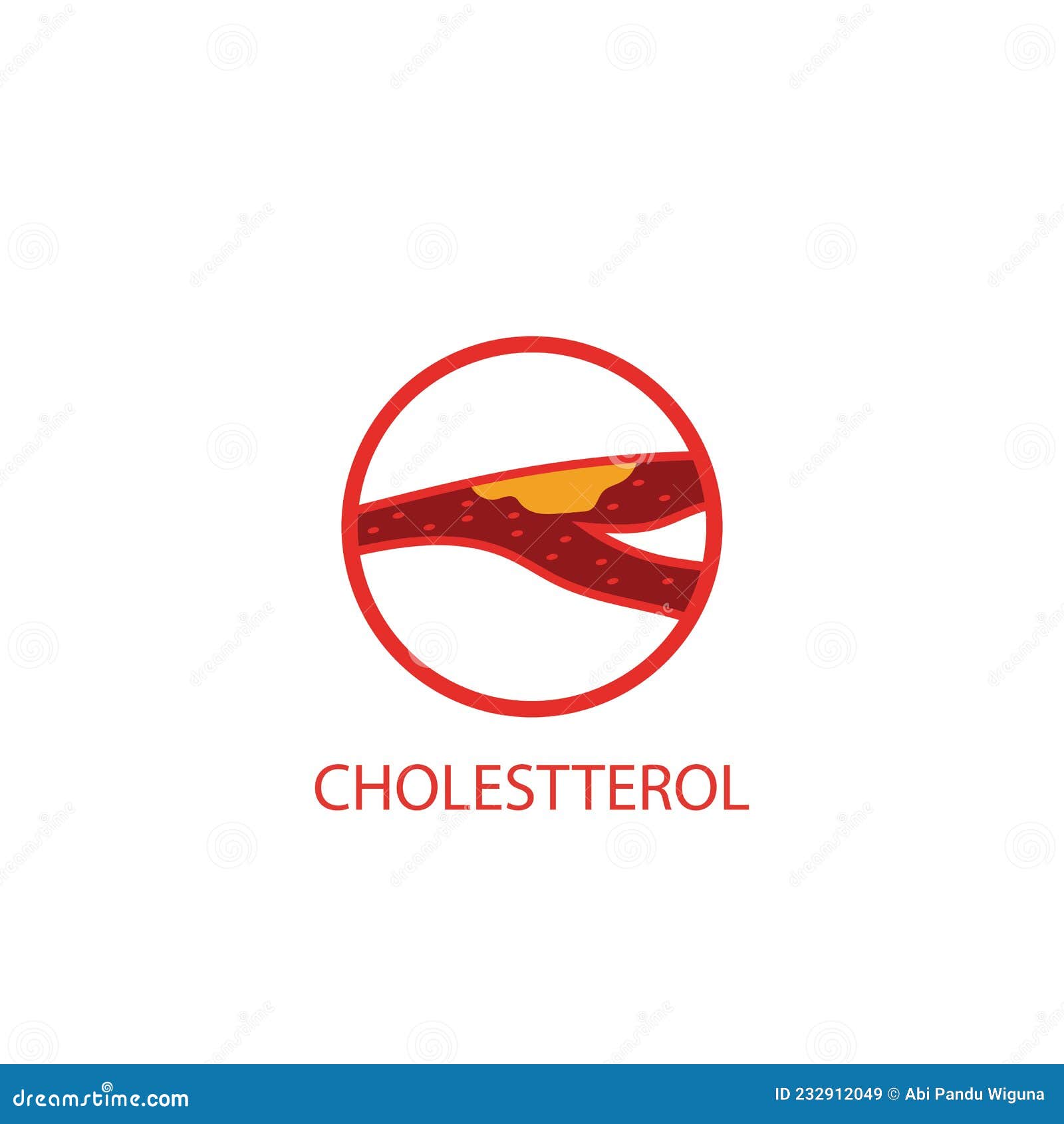 Cholesterol Logo and Vector Template Stock Vector - Illustration of ...