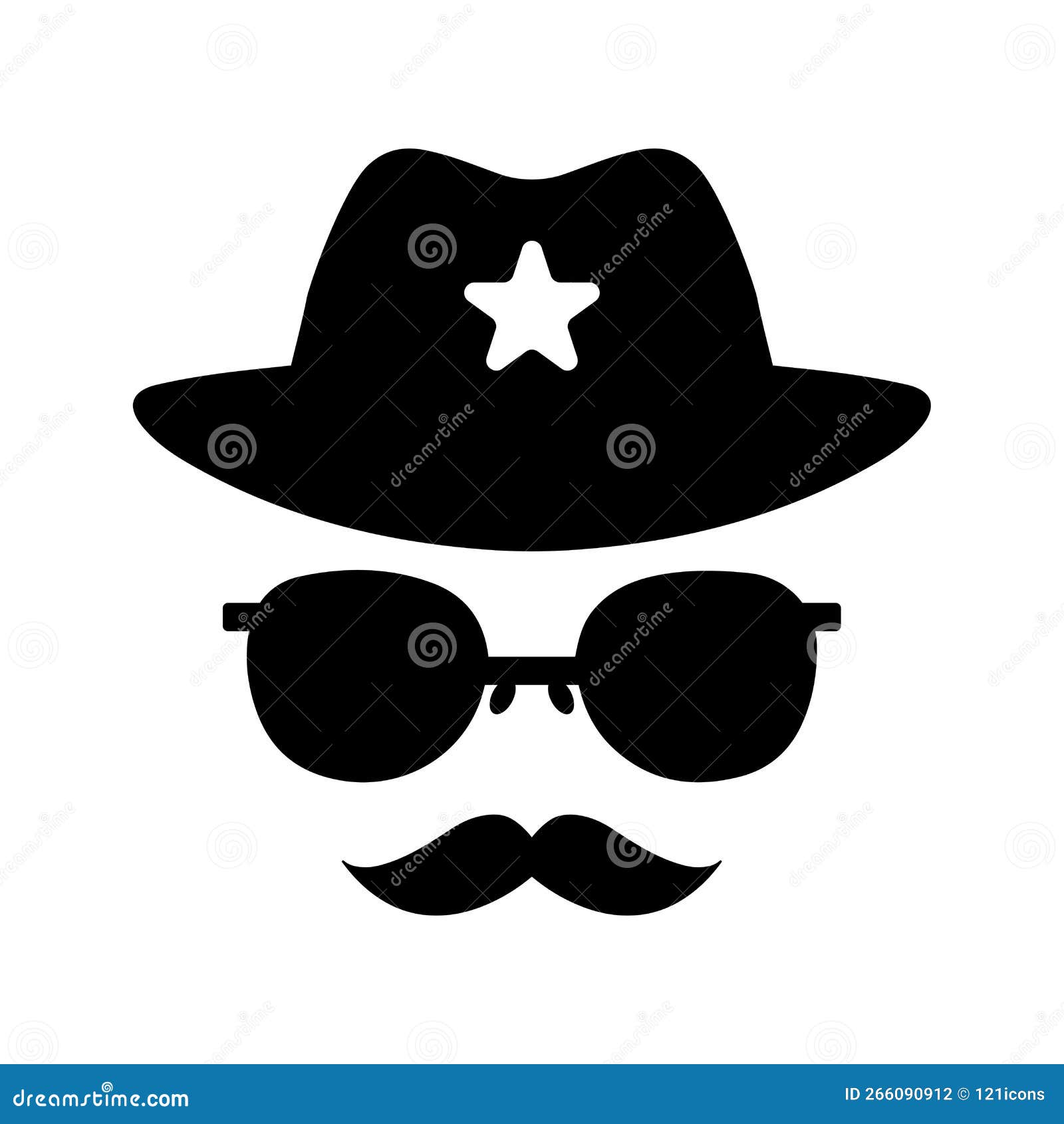 Cholo, Man, Person Icon. Simple Editable Vector Graphics Stock Vector ...