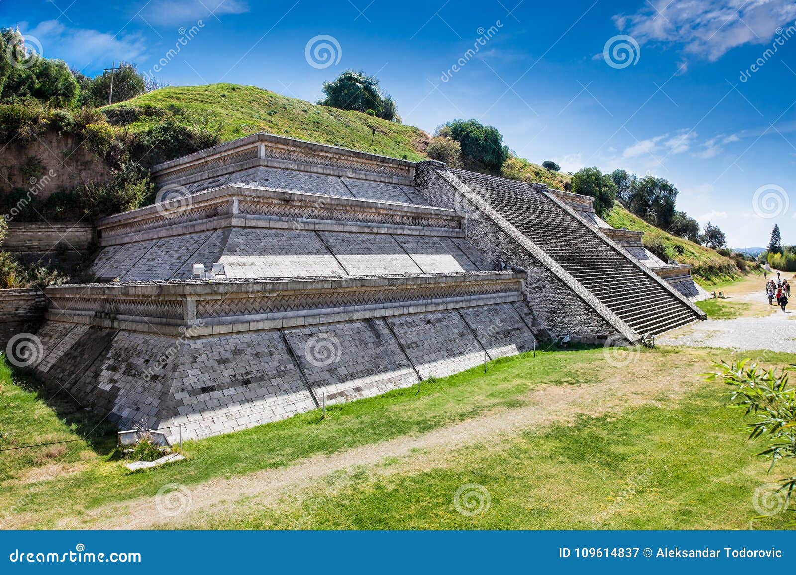 Cholula Pyramid in Puebla, Mexico. Editorial Photography - Image of ...