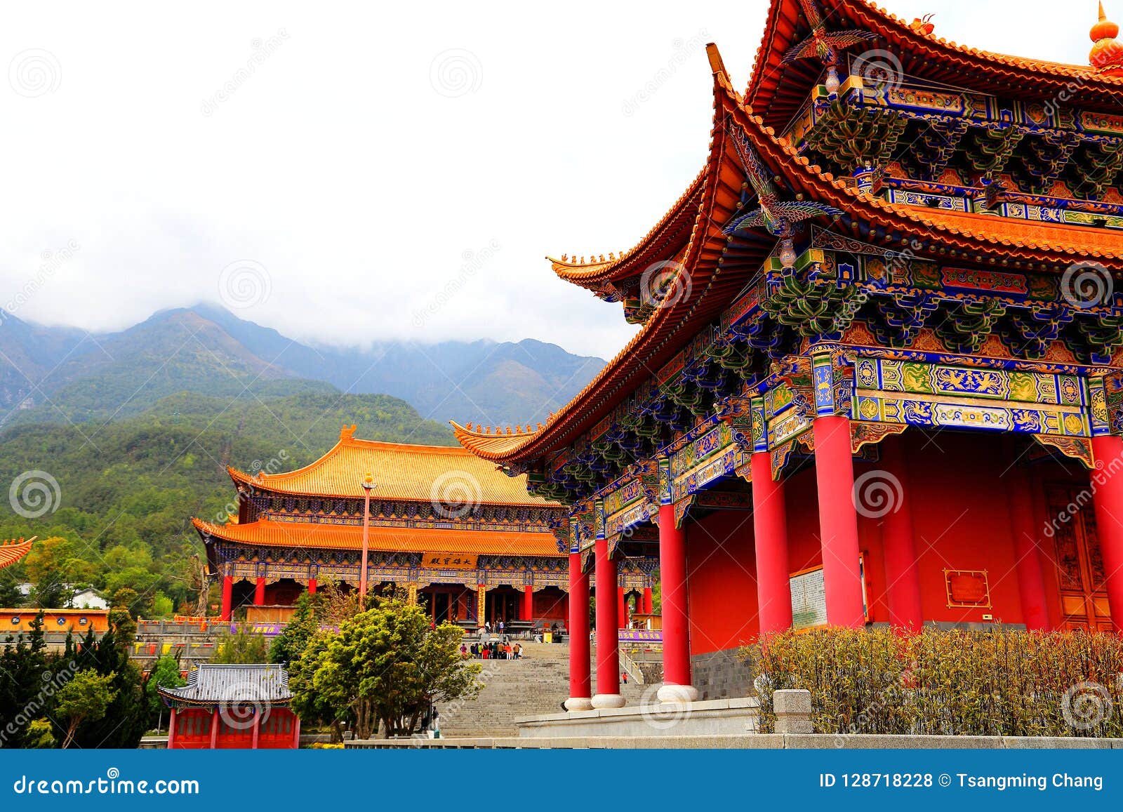 The Chong Sheng Temple Located in the Ancient City of Dali, Yunnan ... The Chong Sheng Temple Located in the Ancient City of Dali, Yunnan ...