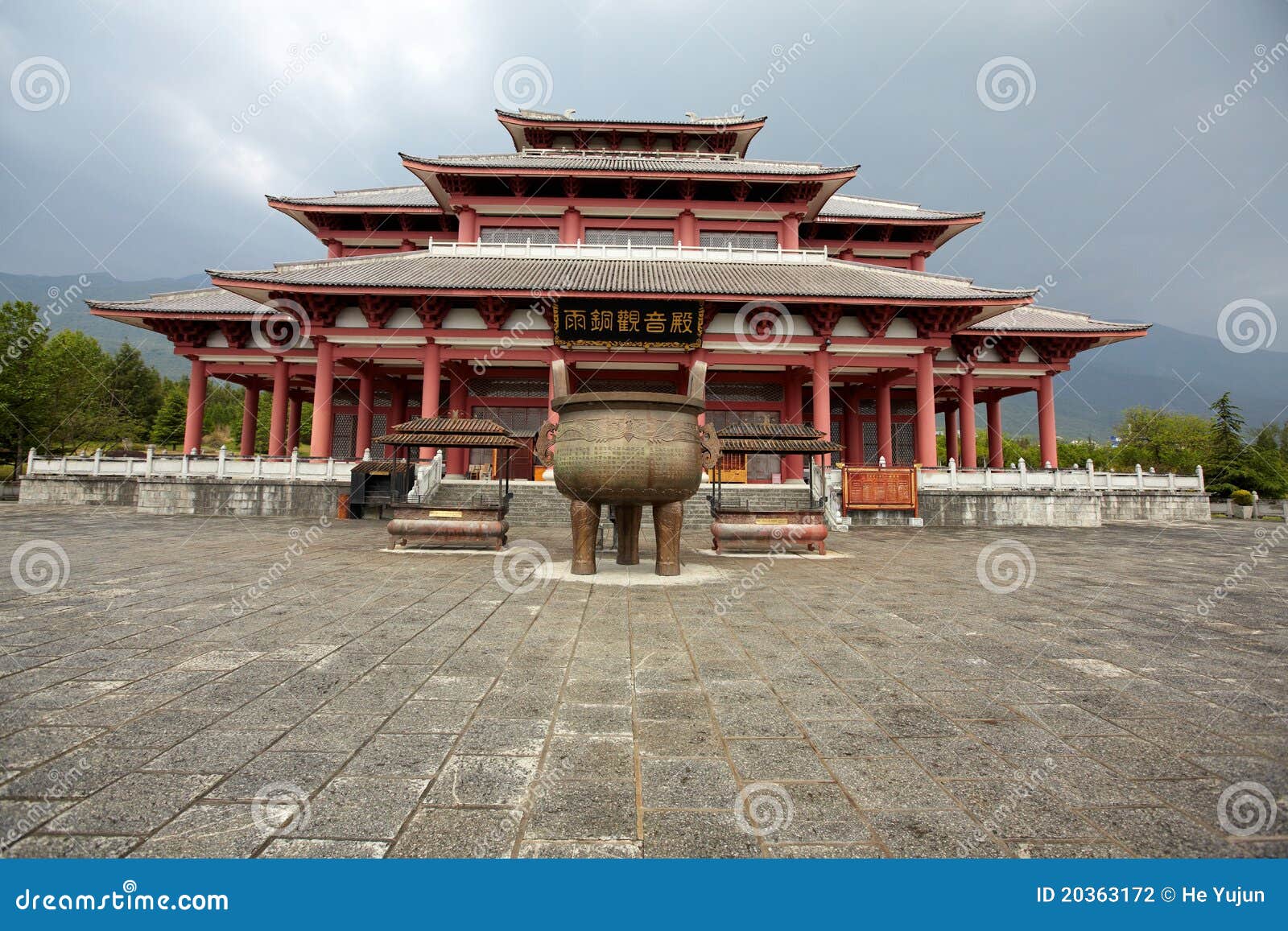 The chongsheng temple stock photo. Image of yunnan, dali - 20363172