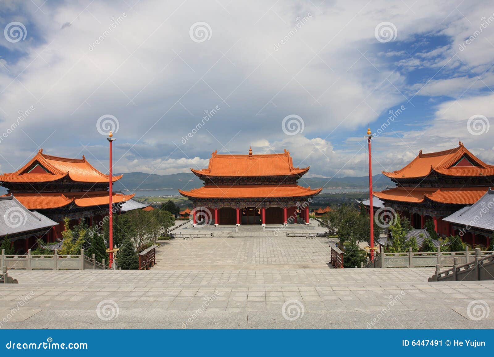 The chongsheng temple stock image. Image of square, temple - 6447491