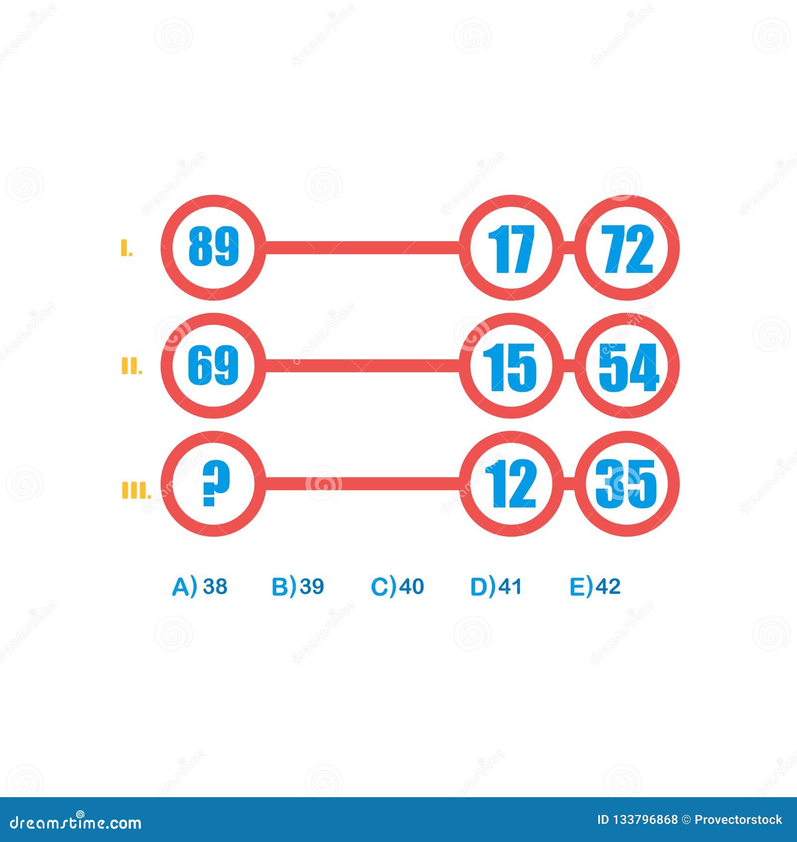 Choose Correct Answer. IQ Test. Logical Task, Educational Game for ...