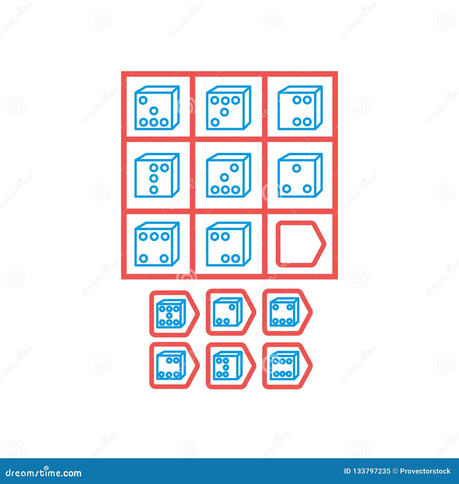 Choose Correct Answer. IQ Test. Logical Task, Educational Game for ...