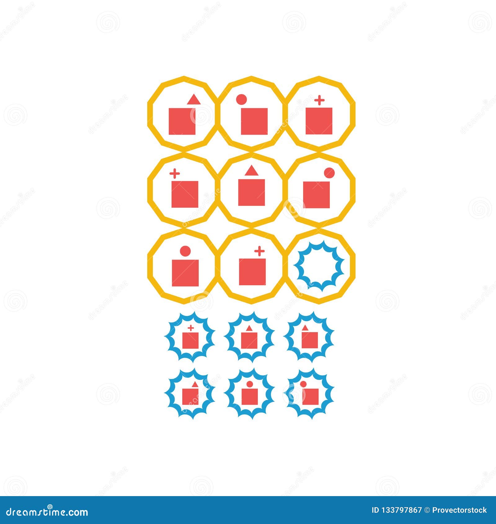 Choose Correct Answer. IQ Test. Logical Task, Educational Game For ...