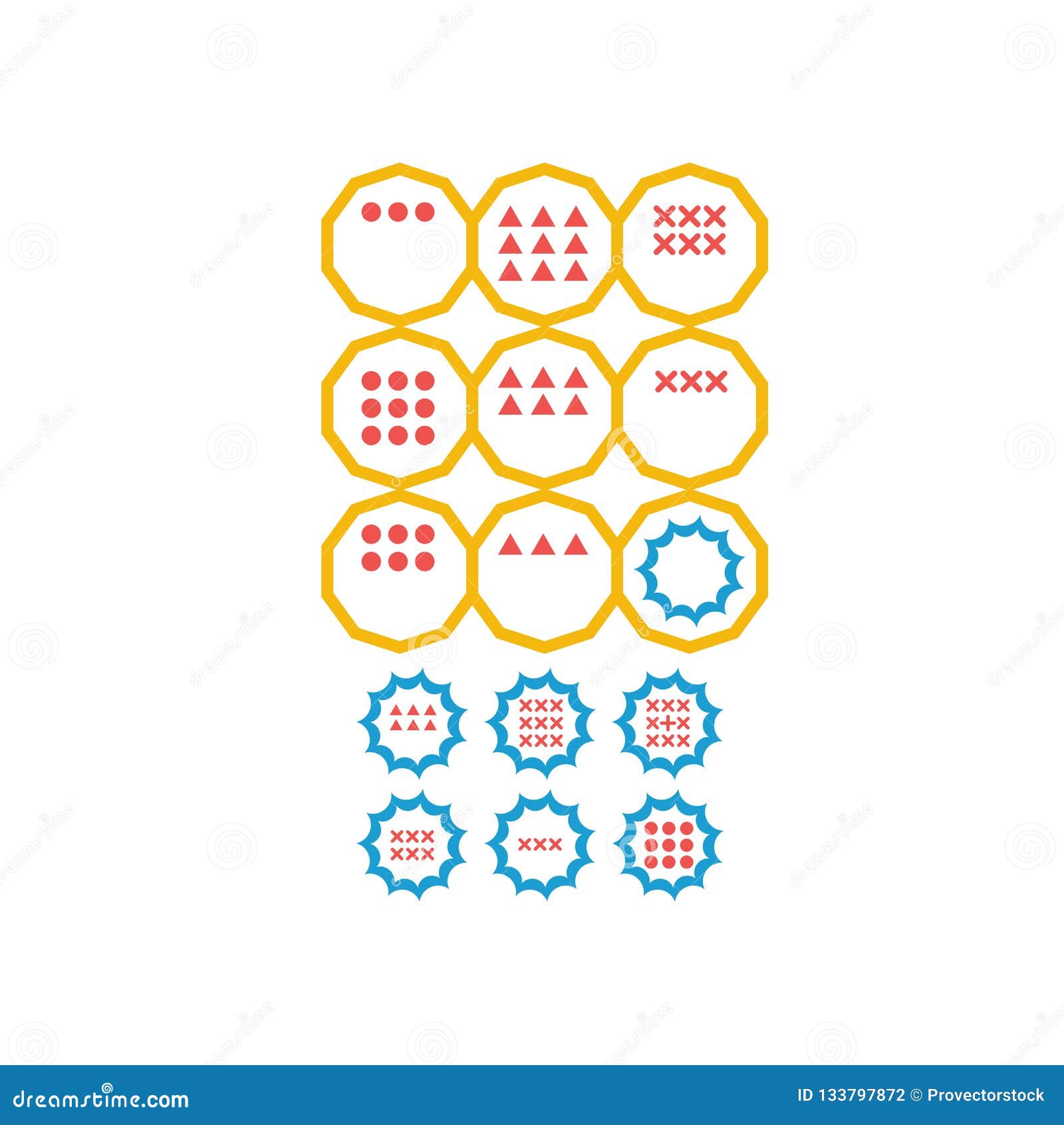 Choose Correct Answer. IQ Test. Logical Task, Educational Game for ...