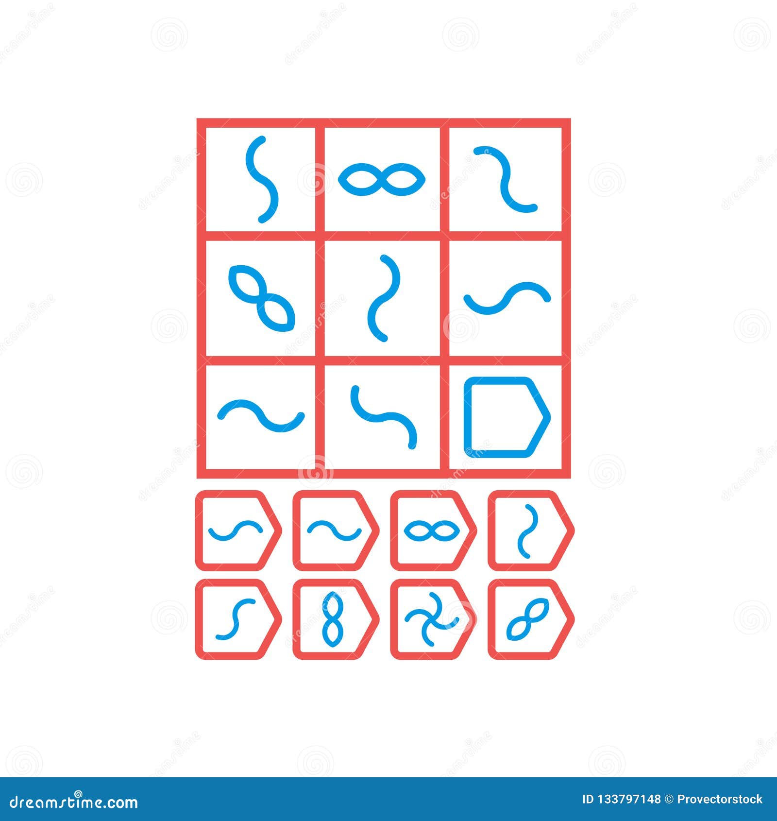 Choose Correct Answer. IQ Test. Logical Task, Educational Game for ...