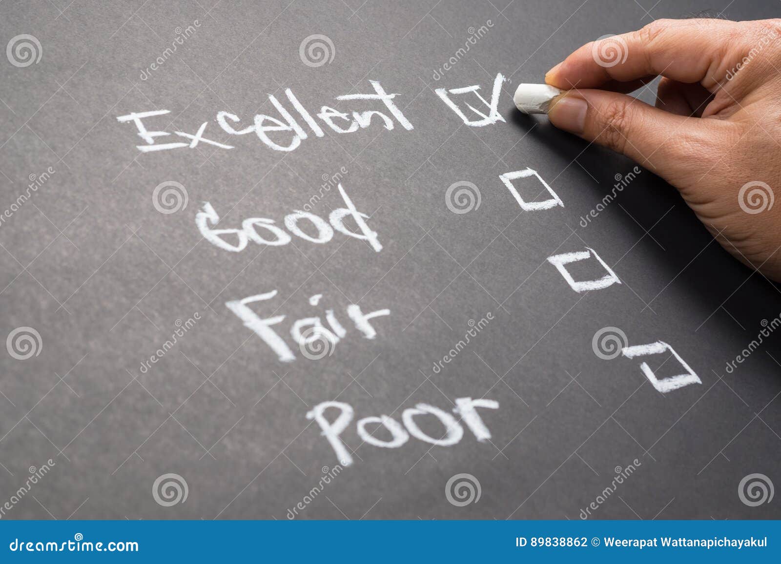 Choose Excellent stock photo. Image of excellent, correct - 89838862