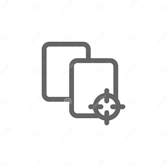 Choose Folder Document Icon. Element of Simple Icon Stock Illustration ...