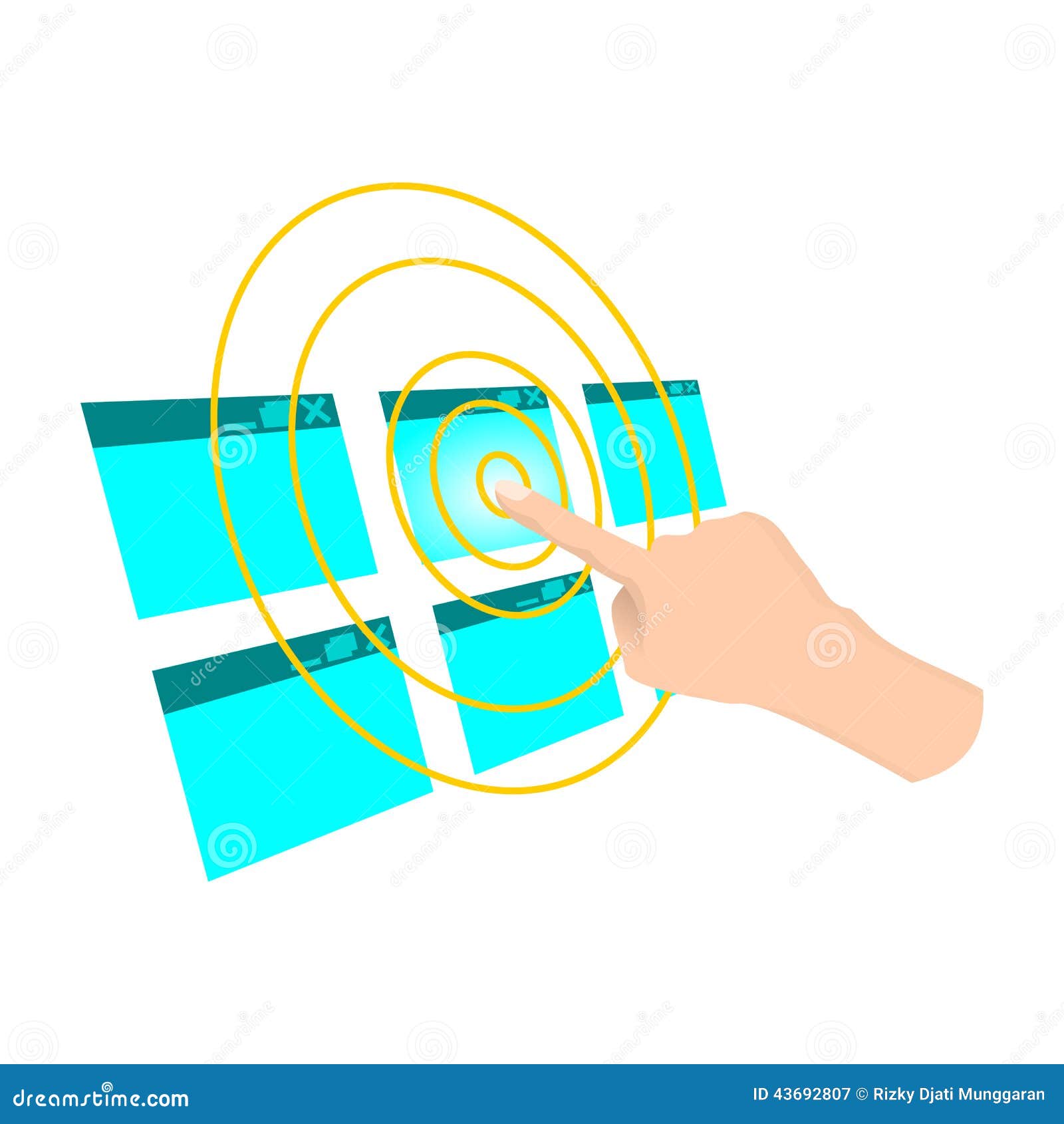 Choose Icon Vector Illustration Stock Vector - Illustration of graphic ...