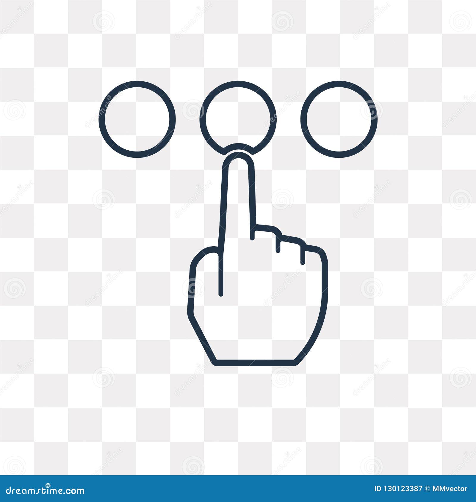 Choose Vector Icon Isolated On Transparent Background, Linear Ch ... Choose Vector Icon Isolated On Transparent Background, Linear Ch ...