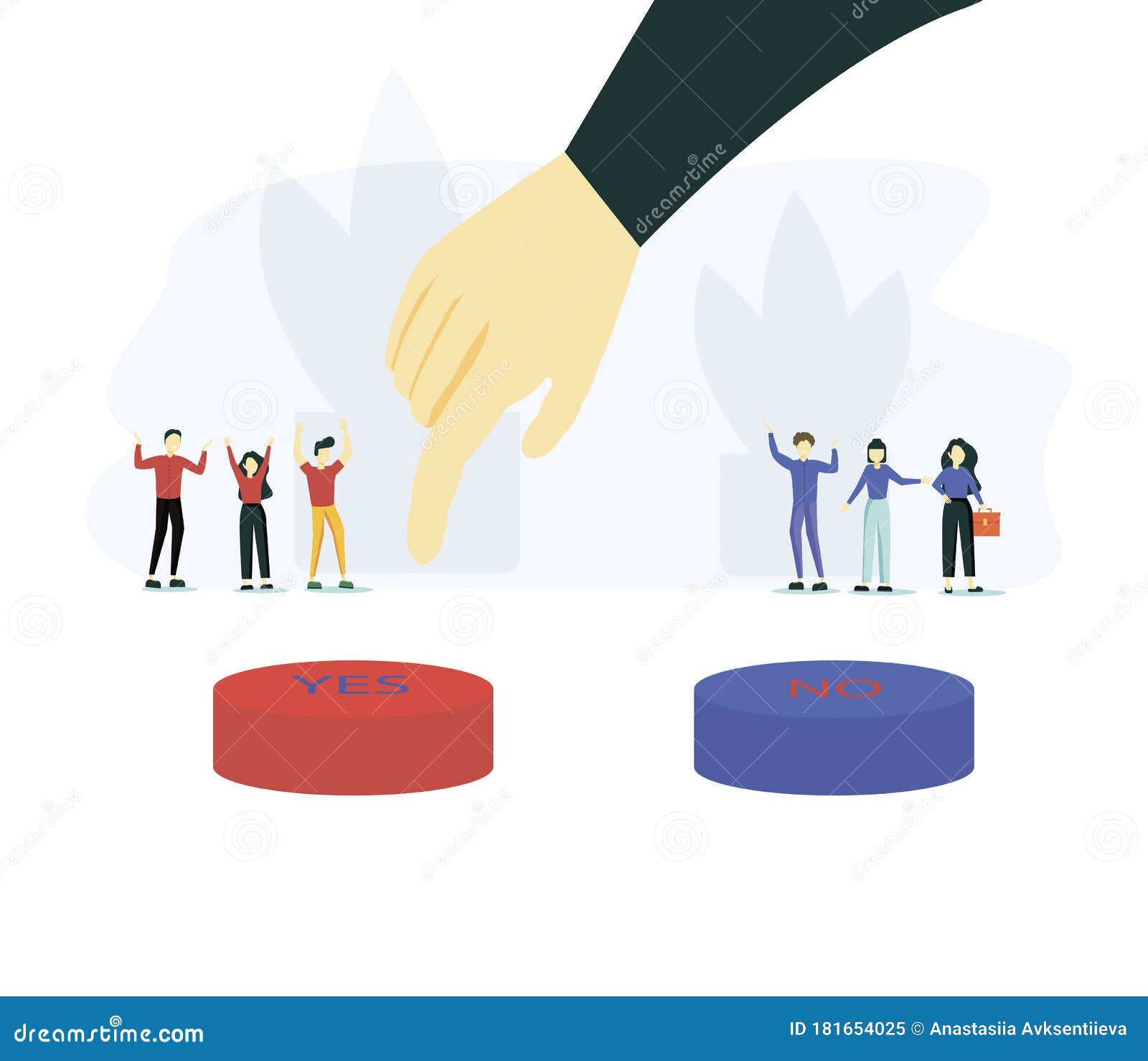 Choice Process Flat Vector Illustration. Direction Choose Options ... Choice Process Flat Vector Illustration. Direction Choose Options ...