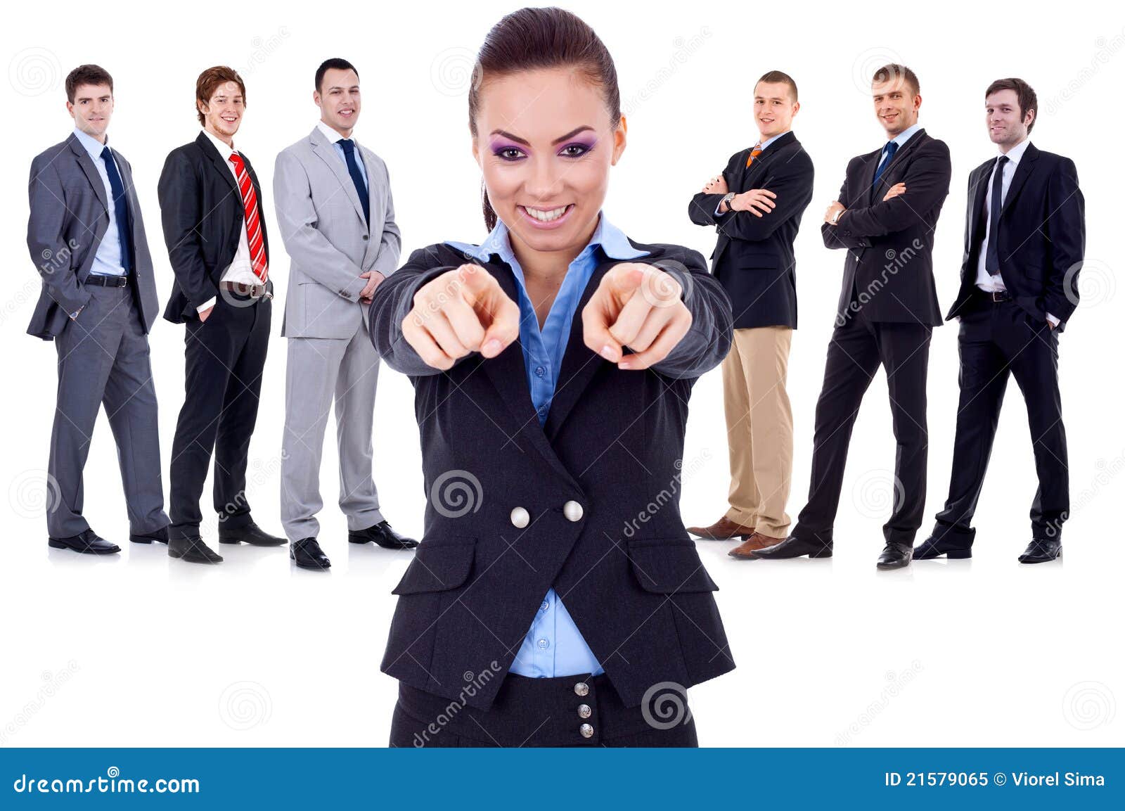 We Choose You for Our Team! Stock Image - Image of female, male: 21579065