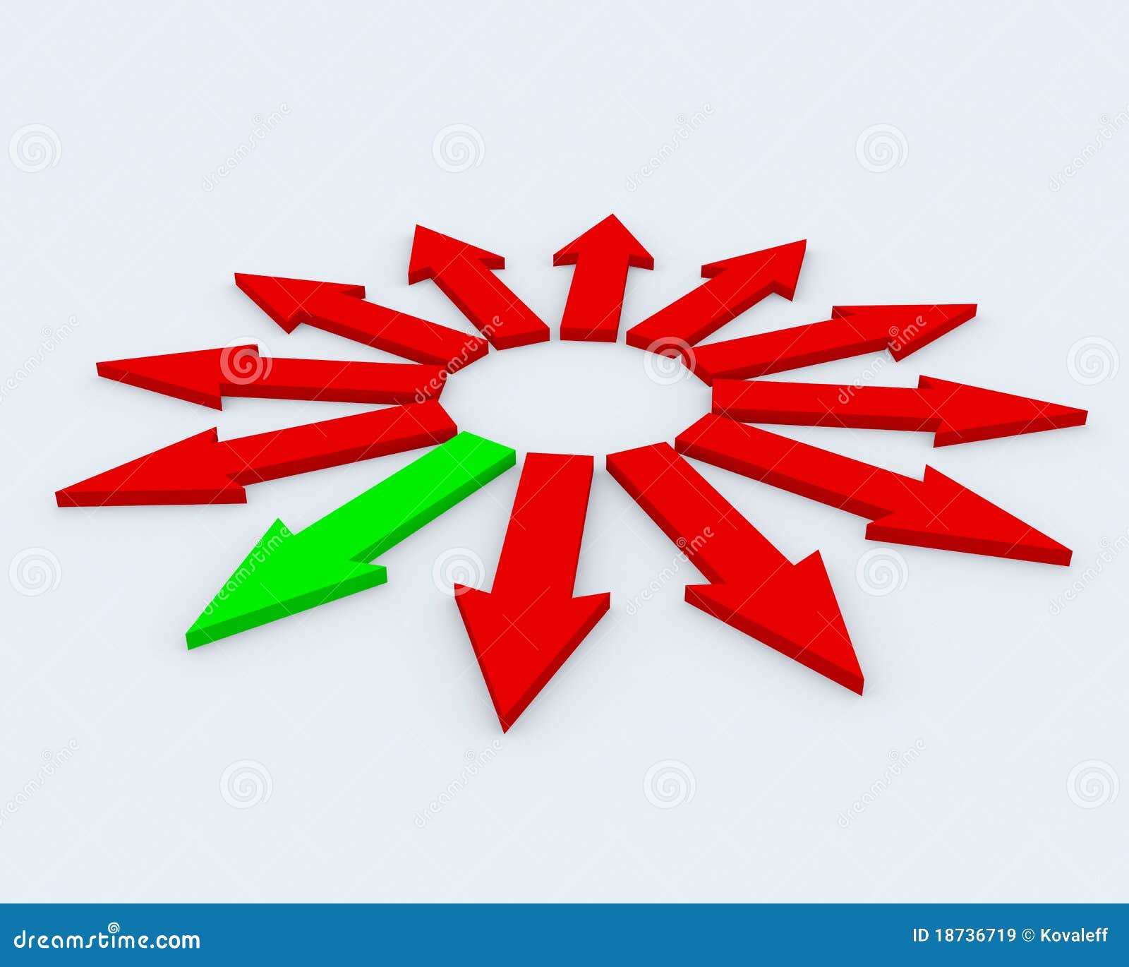 Choose your direction stock illustration. Illustration of choosing ...
