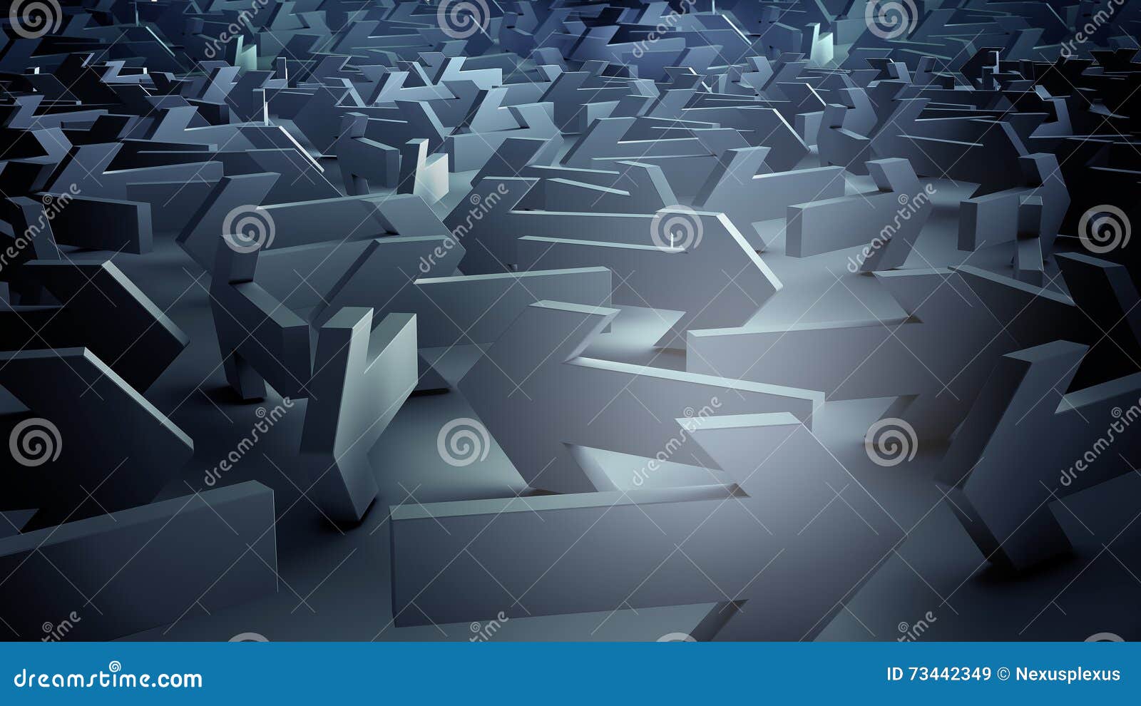 Choose Your Direction . Mixed Media Stock Illustration - Illustration ...