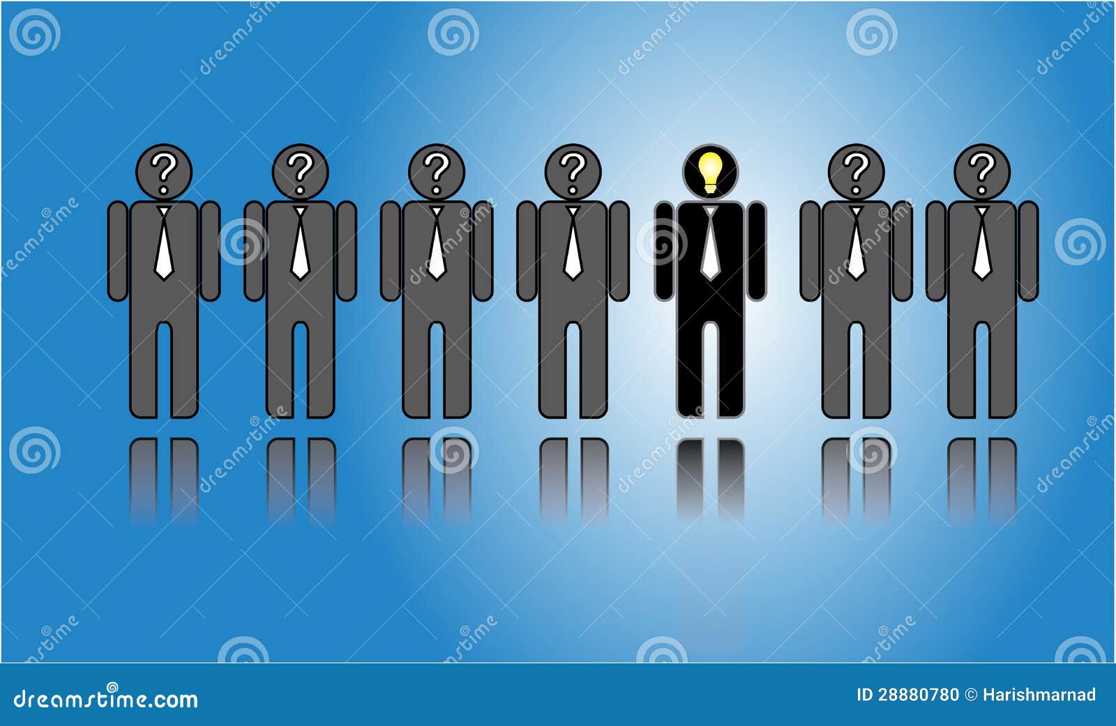 Choosing the Best or Right Candidate from List of Candidates Stock ...