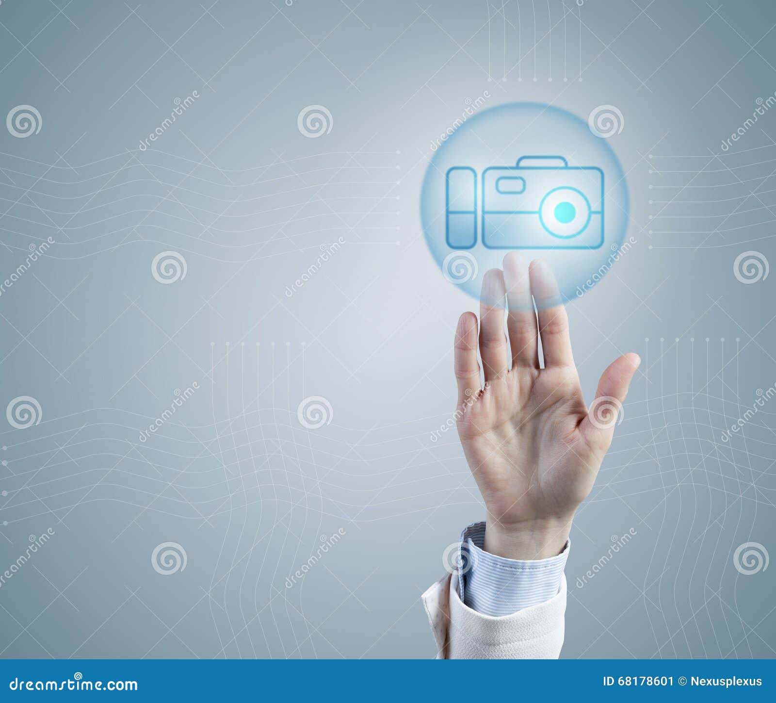 Choosing Camera Application Stock Image - Image of smart, button: 68178601