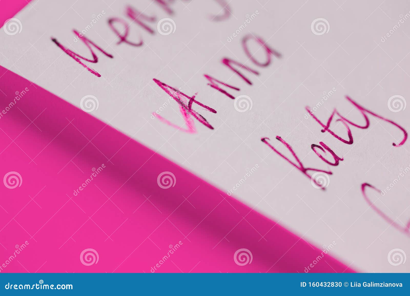 Choosing name for child stock photo. Image of hanging - 160432830