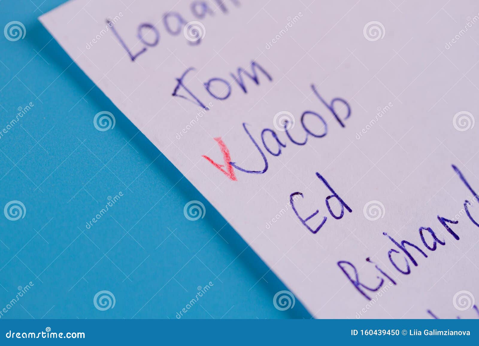 Choosing name for child stock photo. Image of heart - 160439450