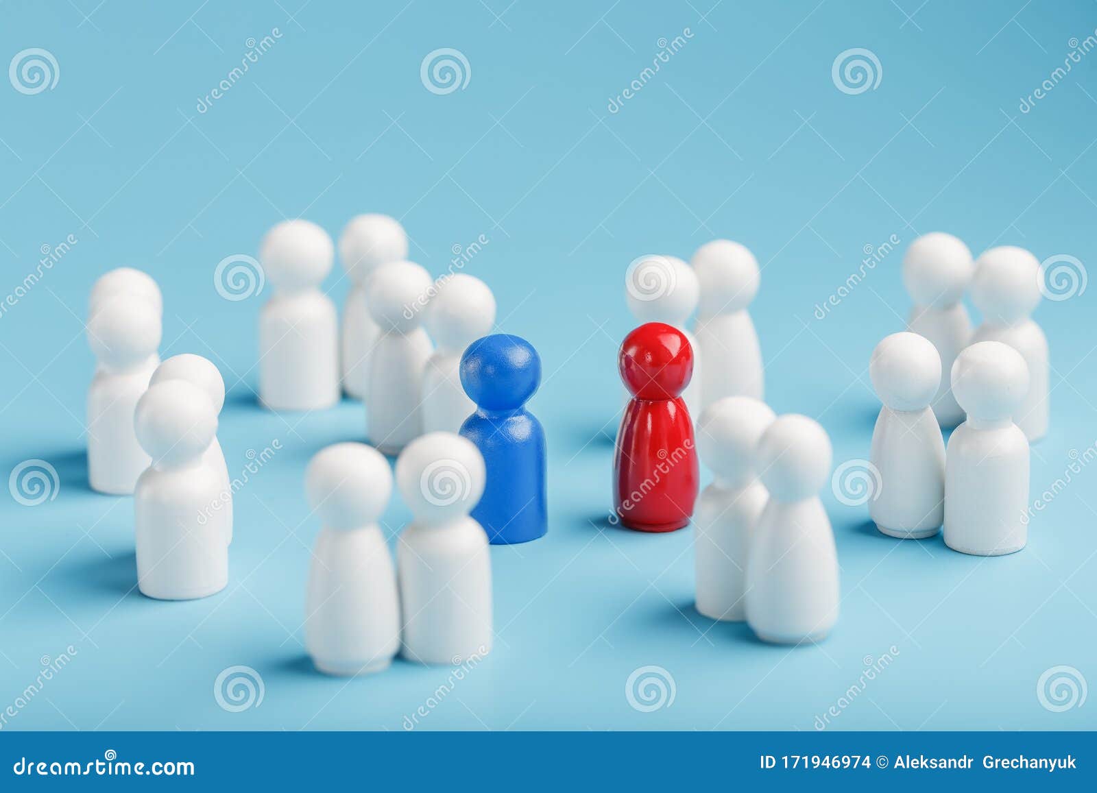 Choosing a Partner for a Relationship from Such a Surrounding Crowd of ...