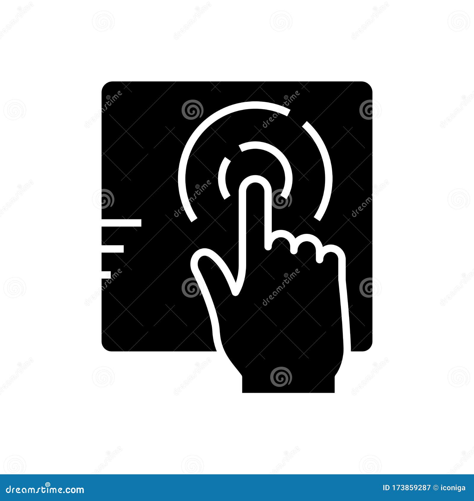 Choosing Point Black Icon, Concept Illustration, Vector Flat Symbol ... Choosing Point Black Icon, Concept Illustration, Vector Flat Symbol ...