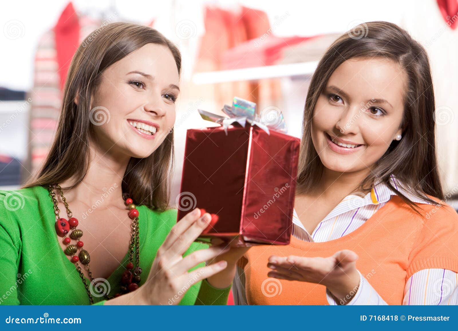 Choosing presents stock photo. Image of present, hold - 7168418