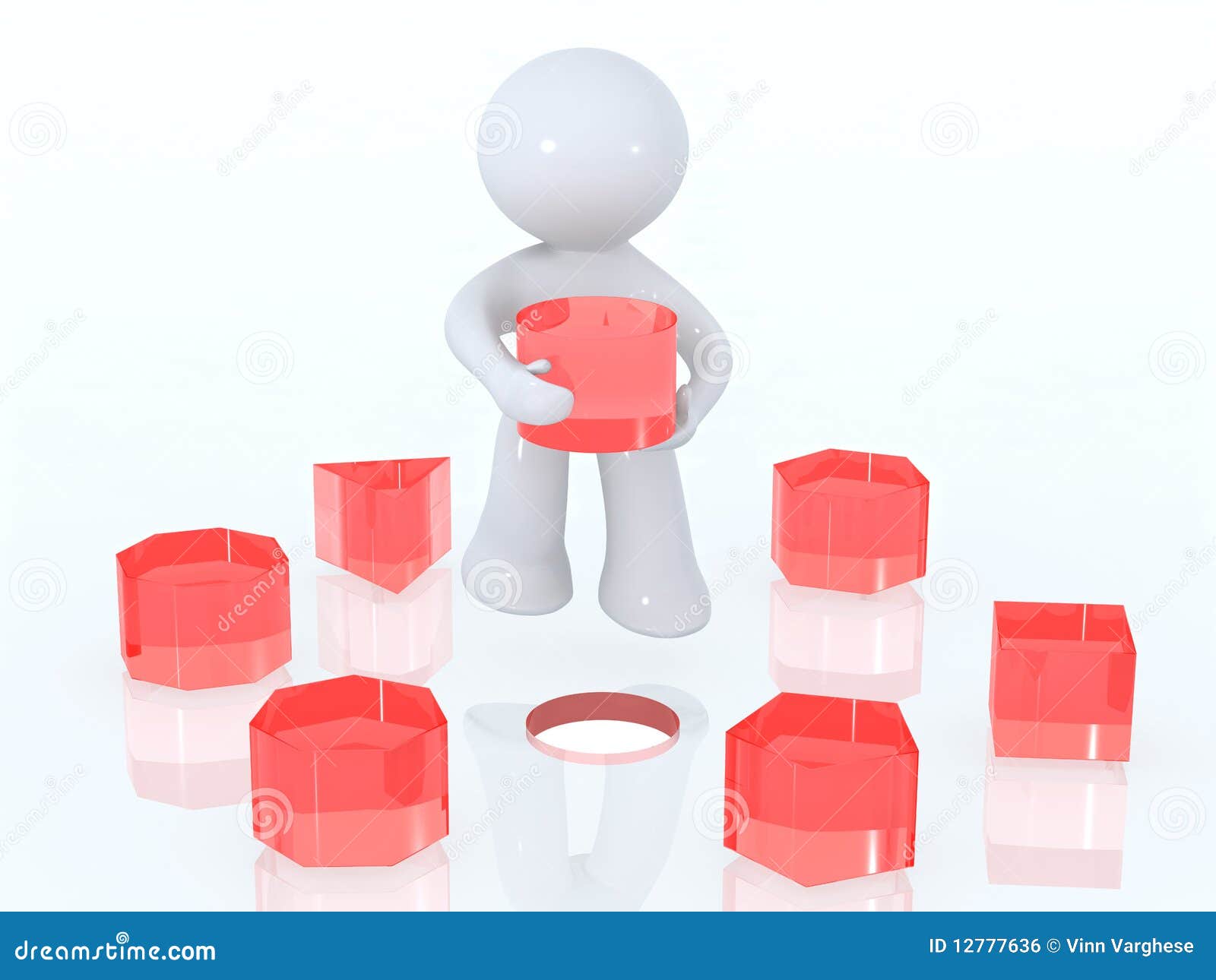 Choosing the Right Solution Stock Illustration - Illustration of ...