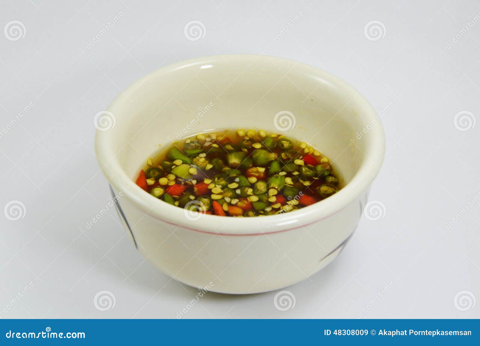 Chop Chili Fish Sauce in the Cup Stock Image - Image of ingredient ...