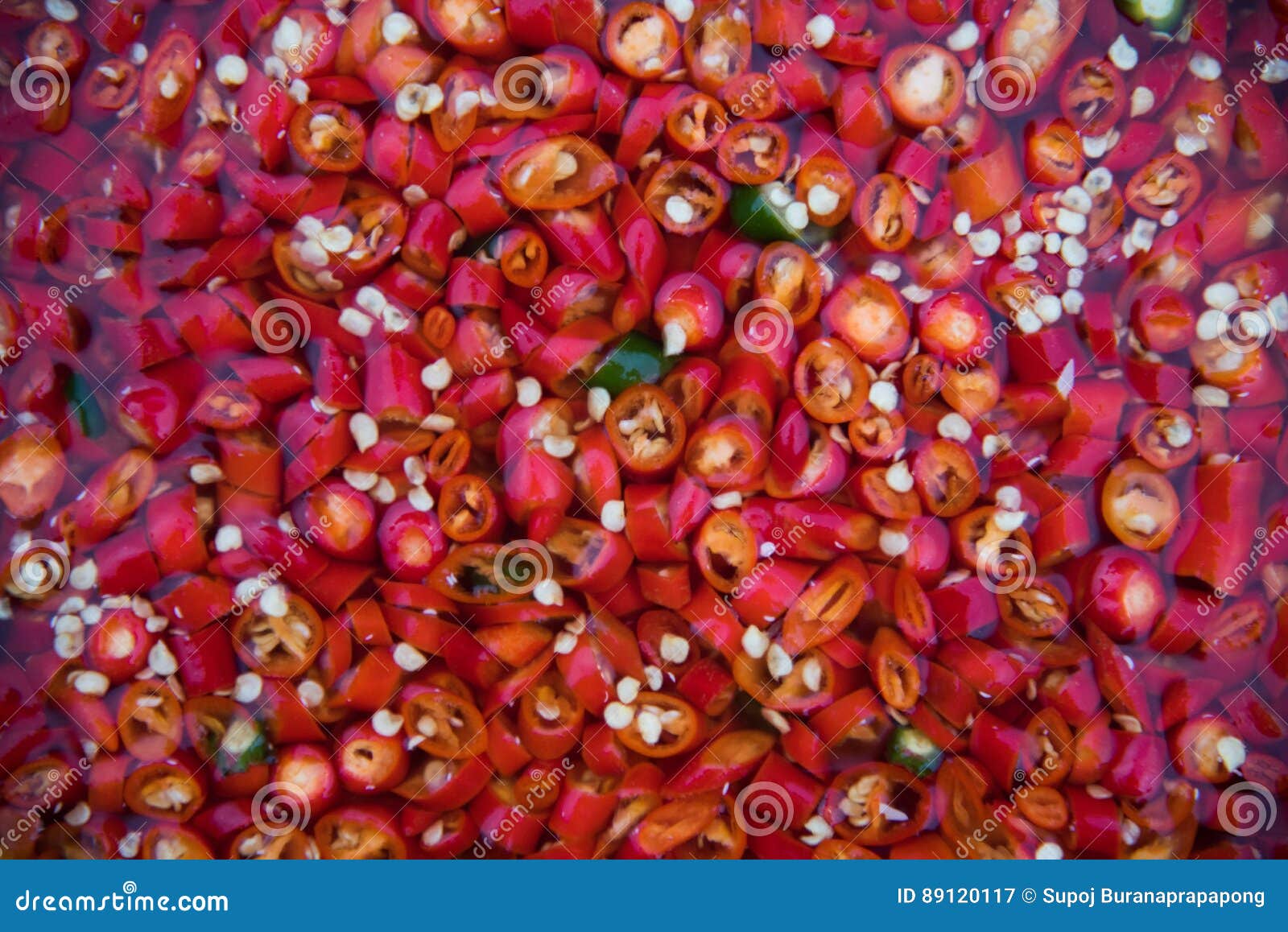 Chop Chilli Sauce ; Spice Mixture - Paper Paste Soft Focus Stock Image ...