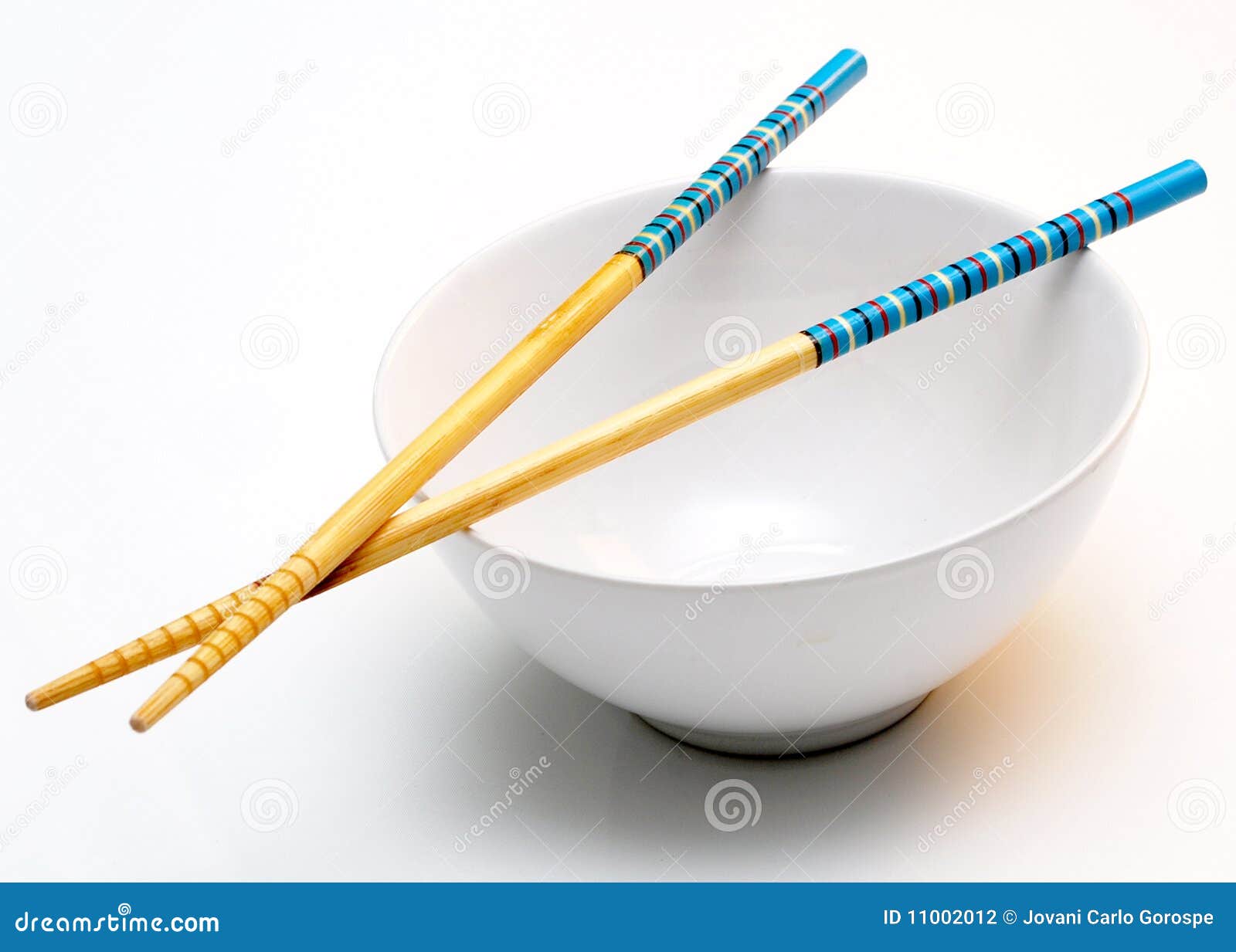 Chop Sticks & Rice Bowl Stock Photo - Image of vietnamese, supper: 11002012