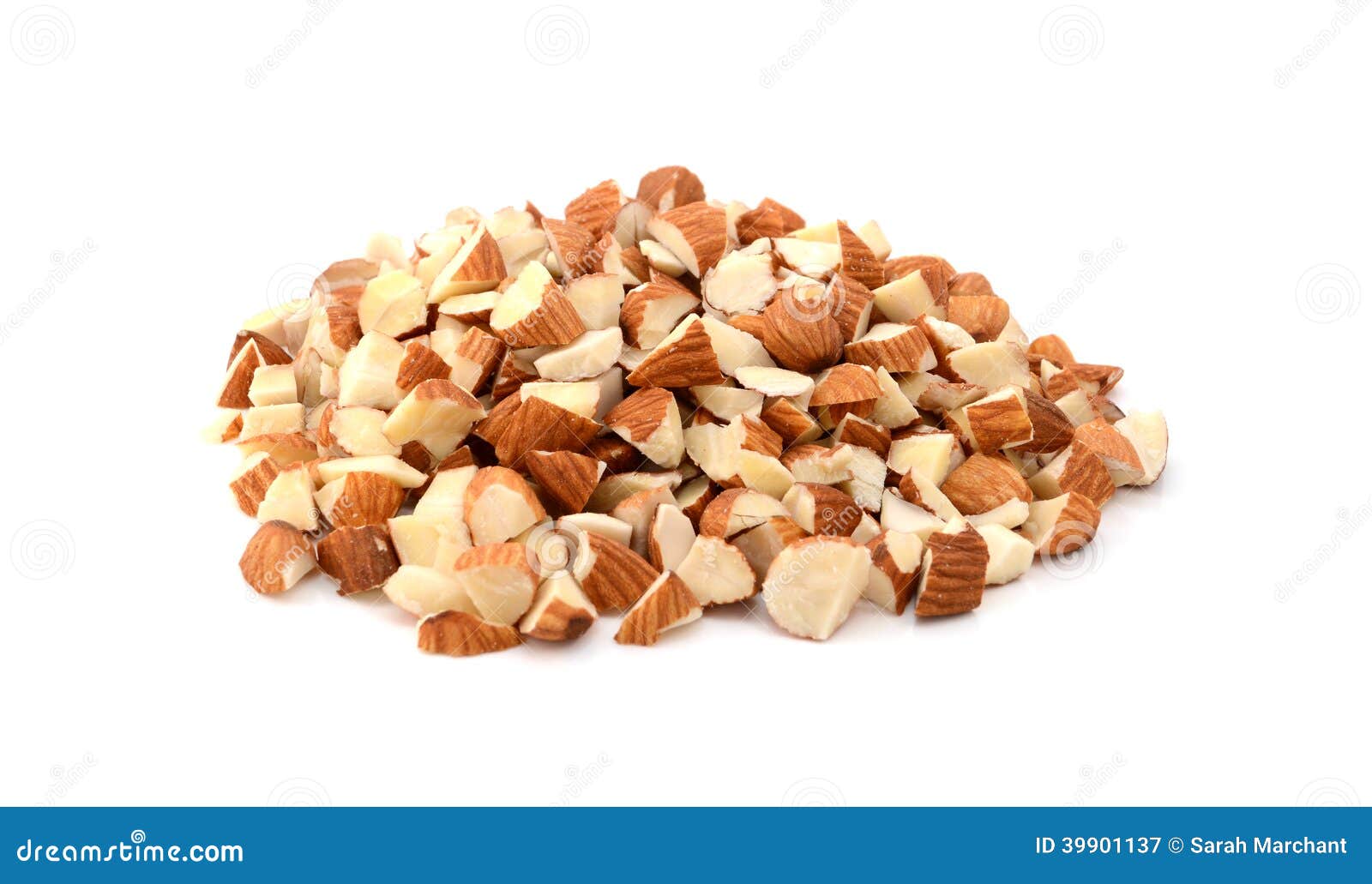 Chopped almonds stock image. Image of closeup, flavor - 39901137