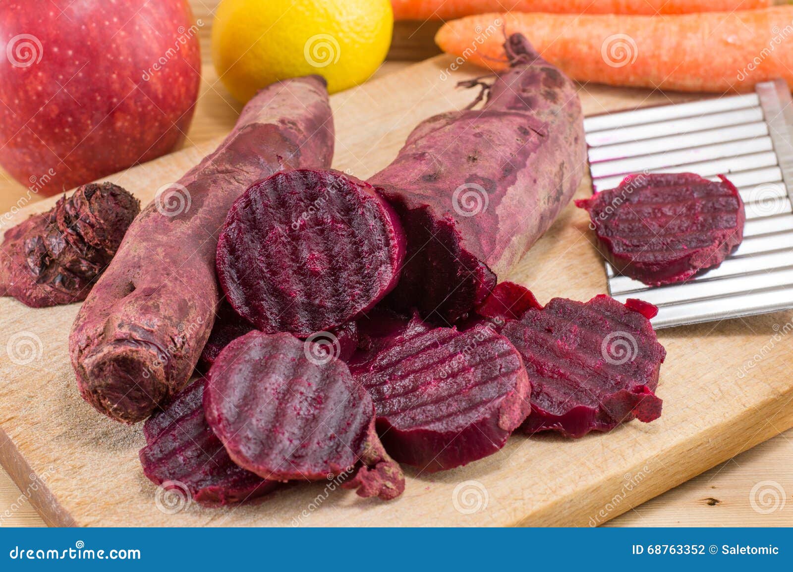 Chopped beets on a board stock photo. Image of ingredient - 68763352