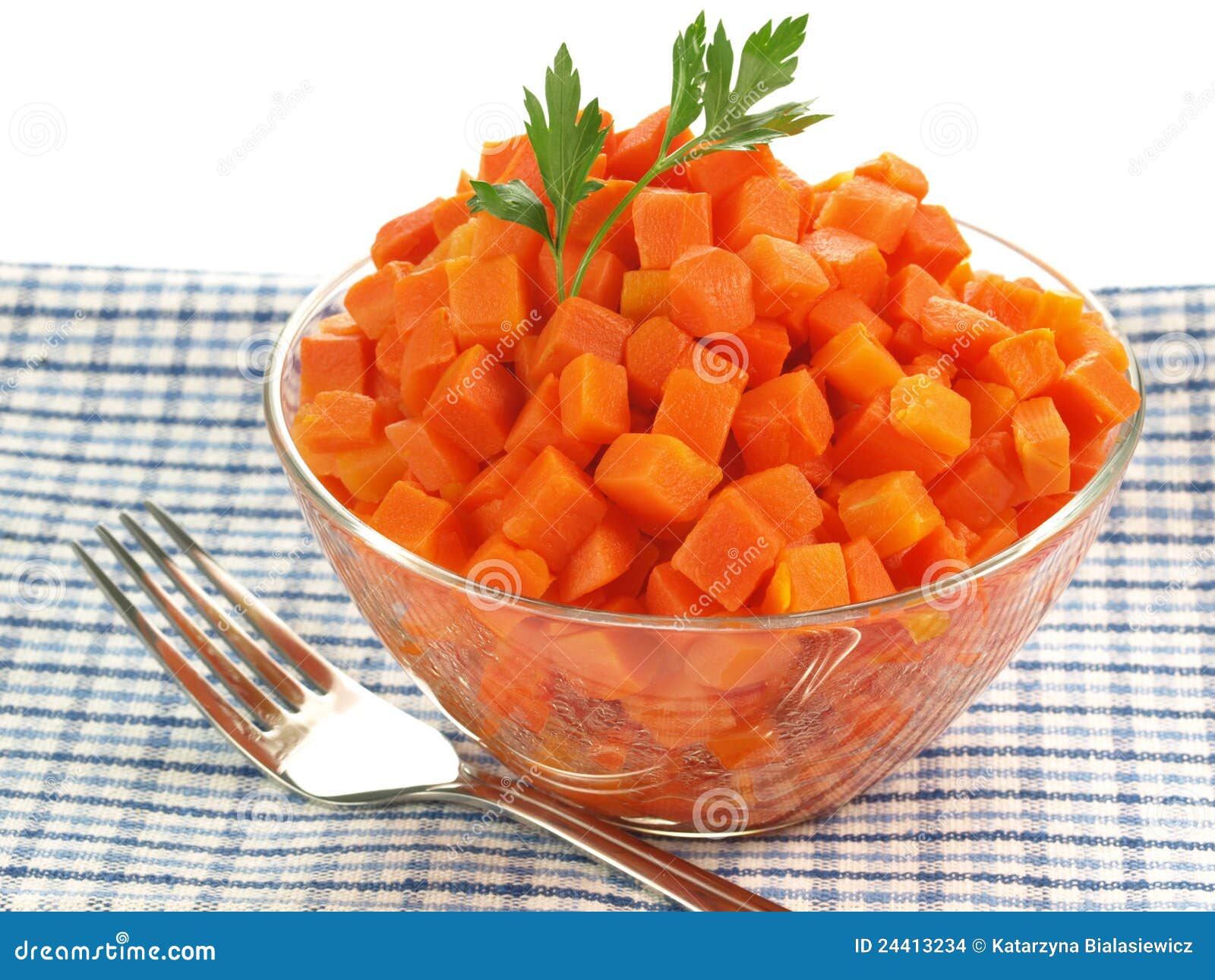 Chopped carrot stock photo. Image of agriculture, glass - 24413234