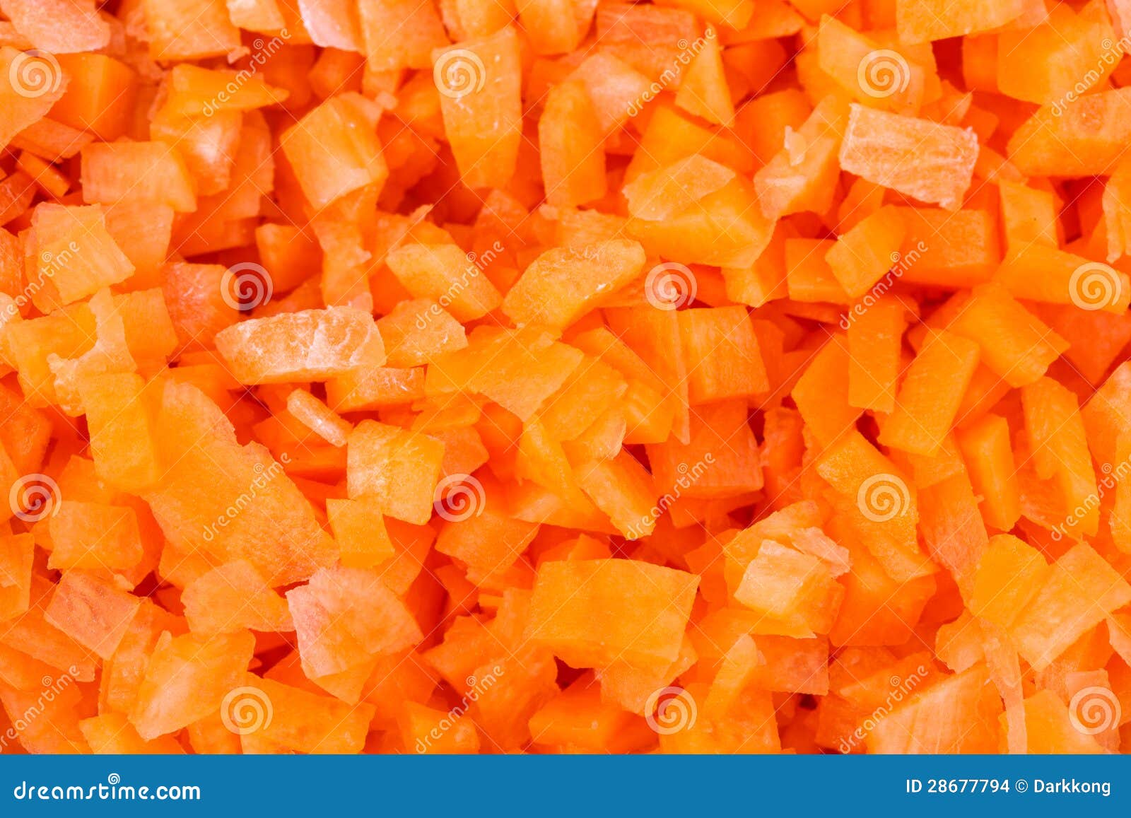 Chopped carrot stock photo. Image of nutritious, cube - 28677794