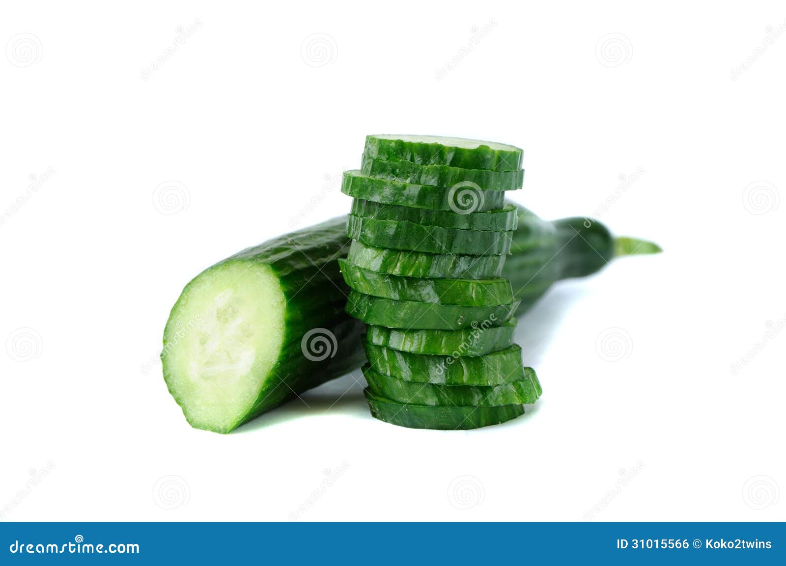 Chopped cucumber stock photo. Image of asian, lettuce - 31015566