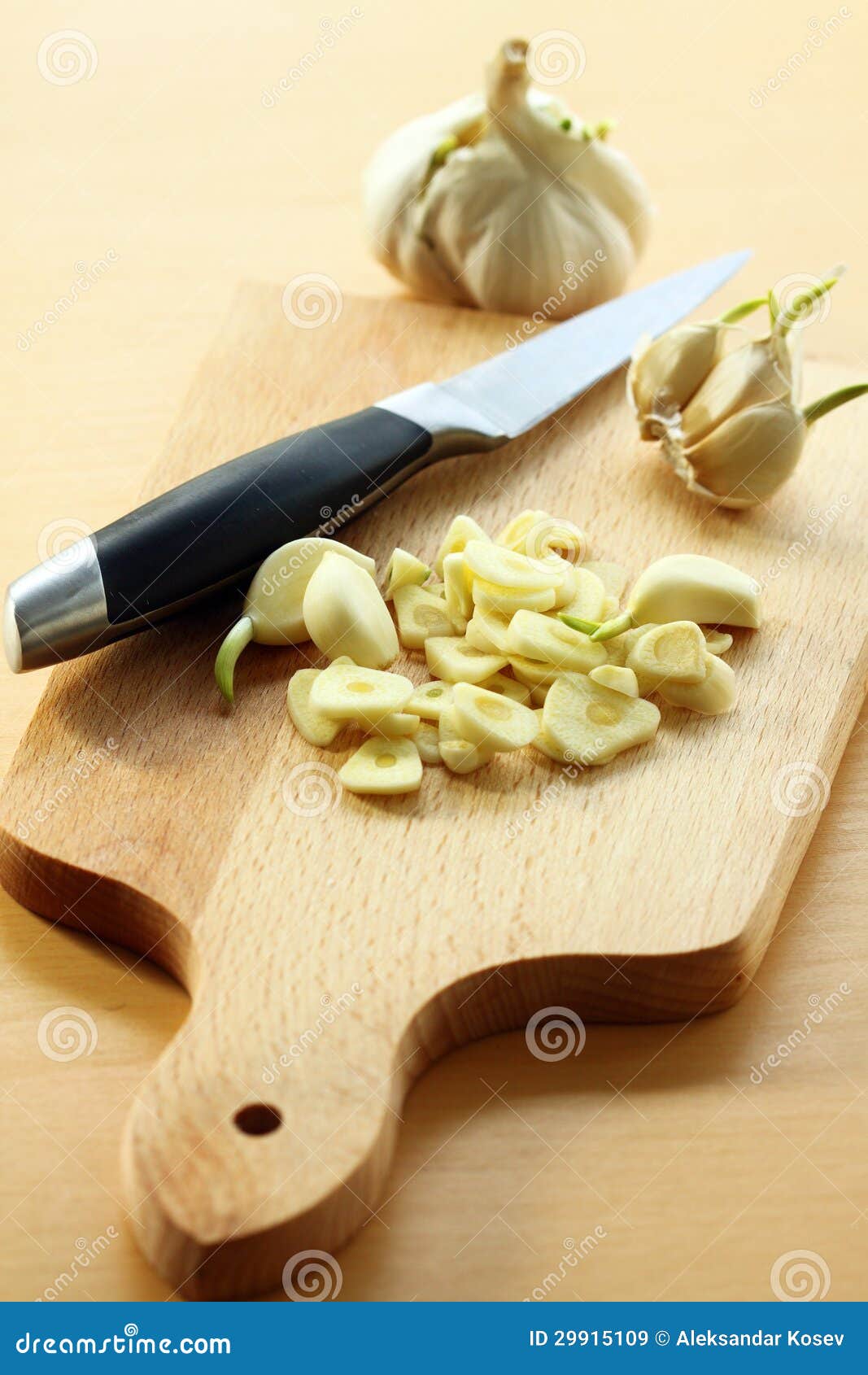 Chopped garlic stock image. Image of organic, spicy, garlic - 29915109