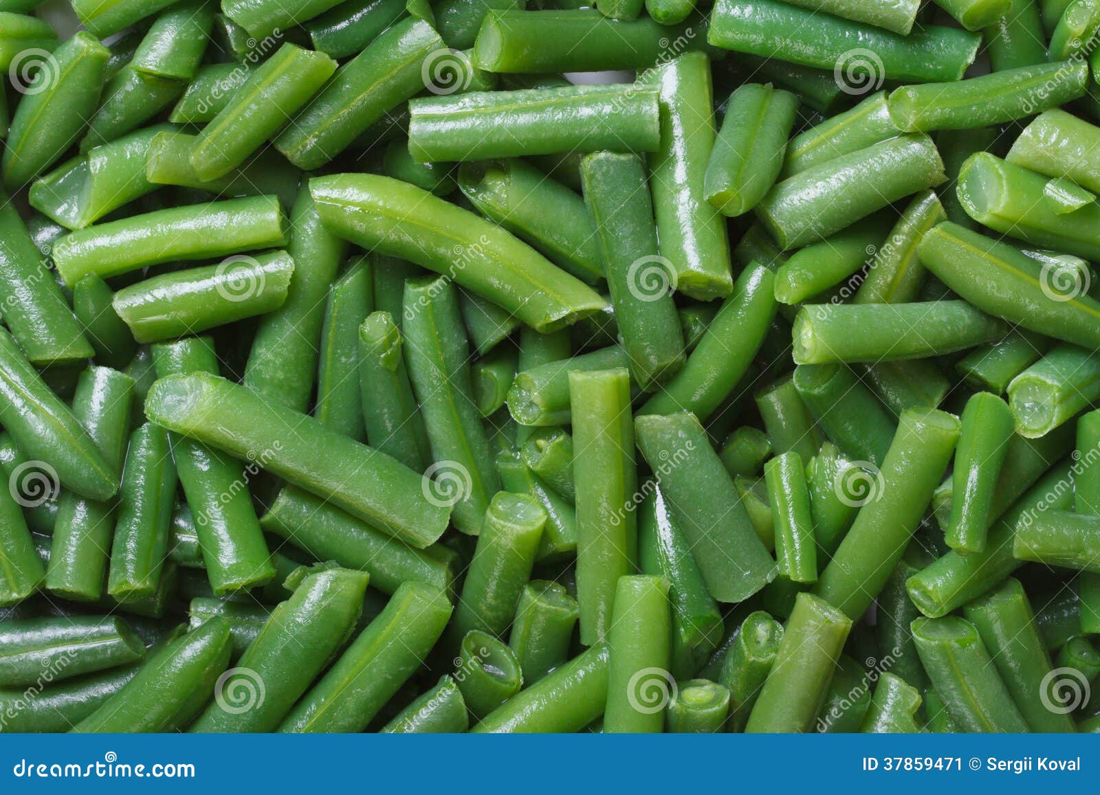 Chopped Green Beans Closeup. Background Stock Image - Image of group ...