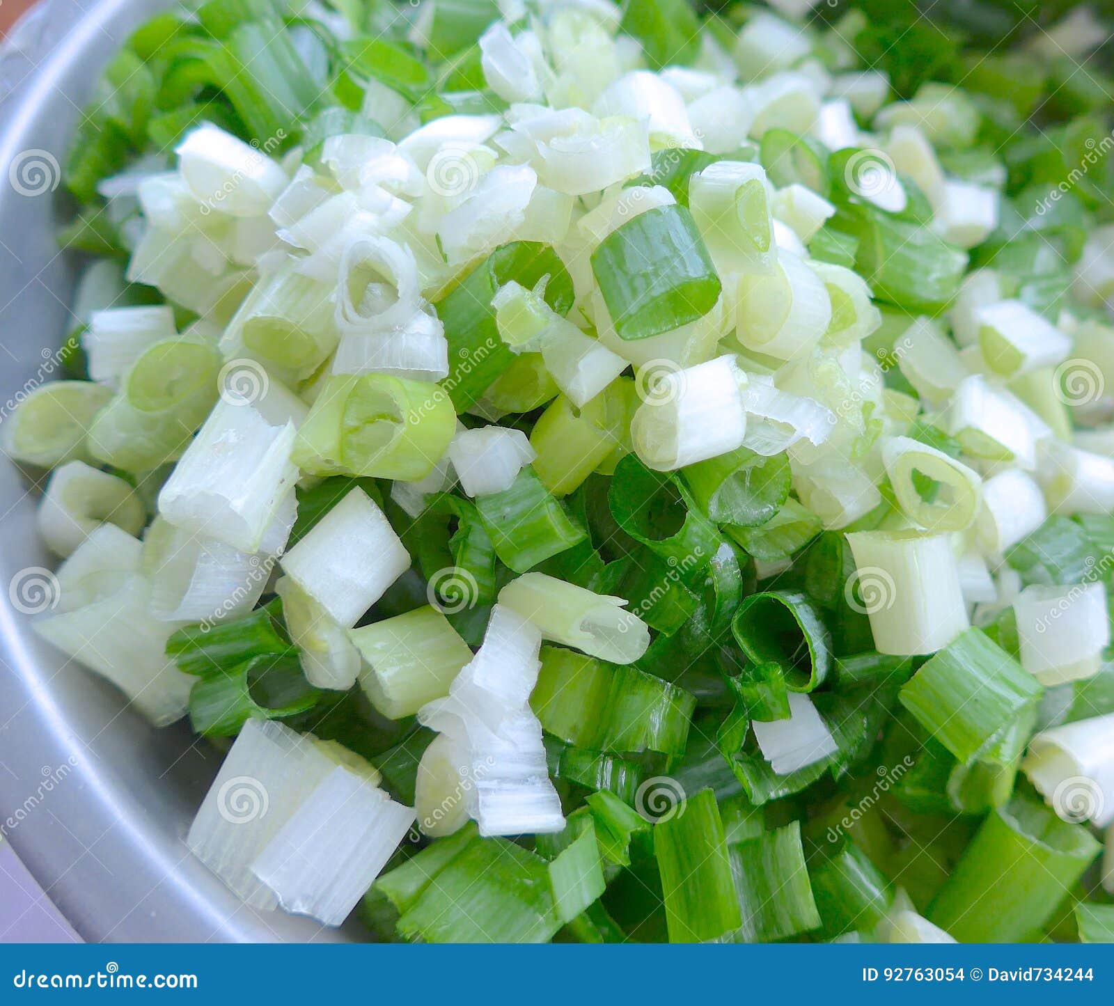 Chopped green onions stock photo. Image of healthy, diet - 92763054