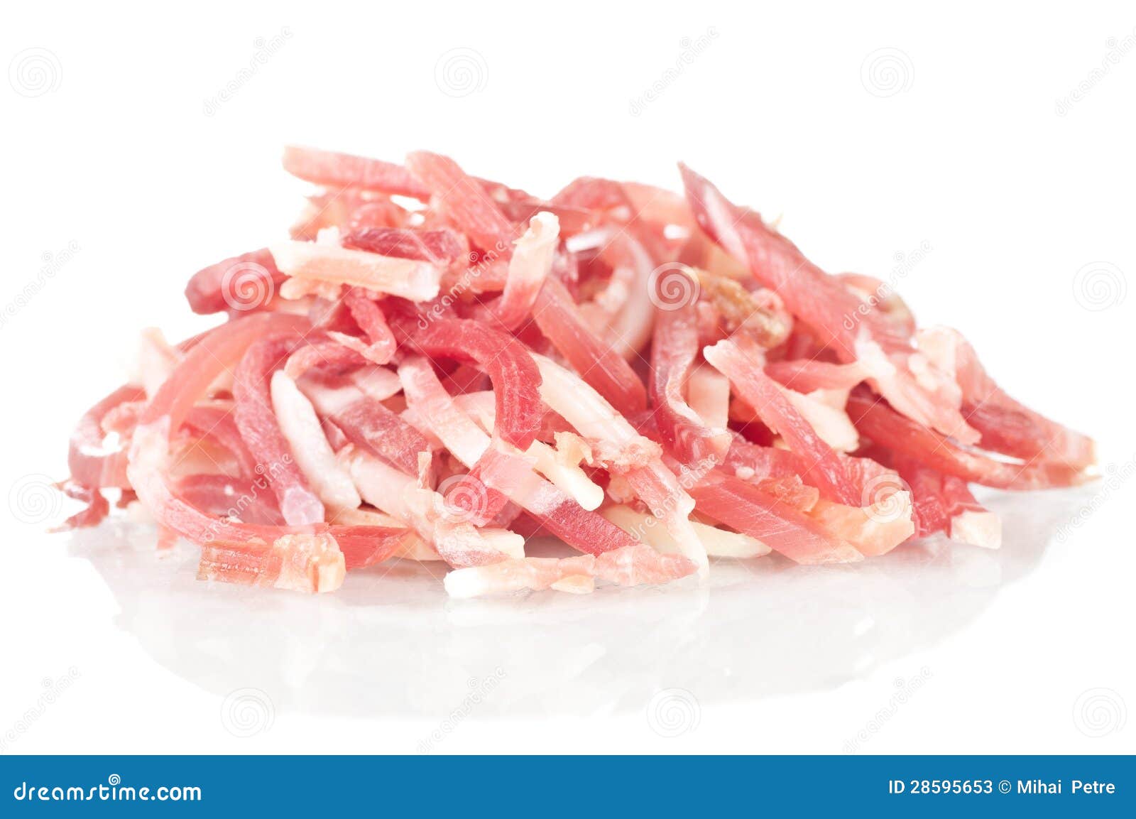 Chopped ham stock image. Image of salted, sliced, aperitive - 28595653