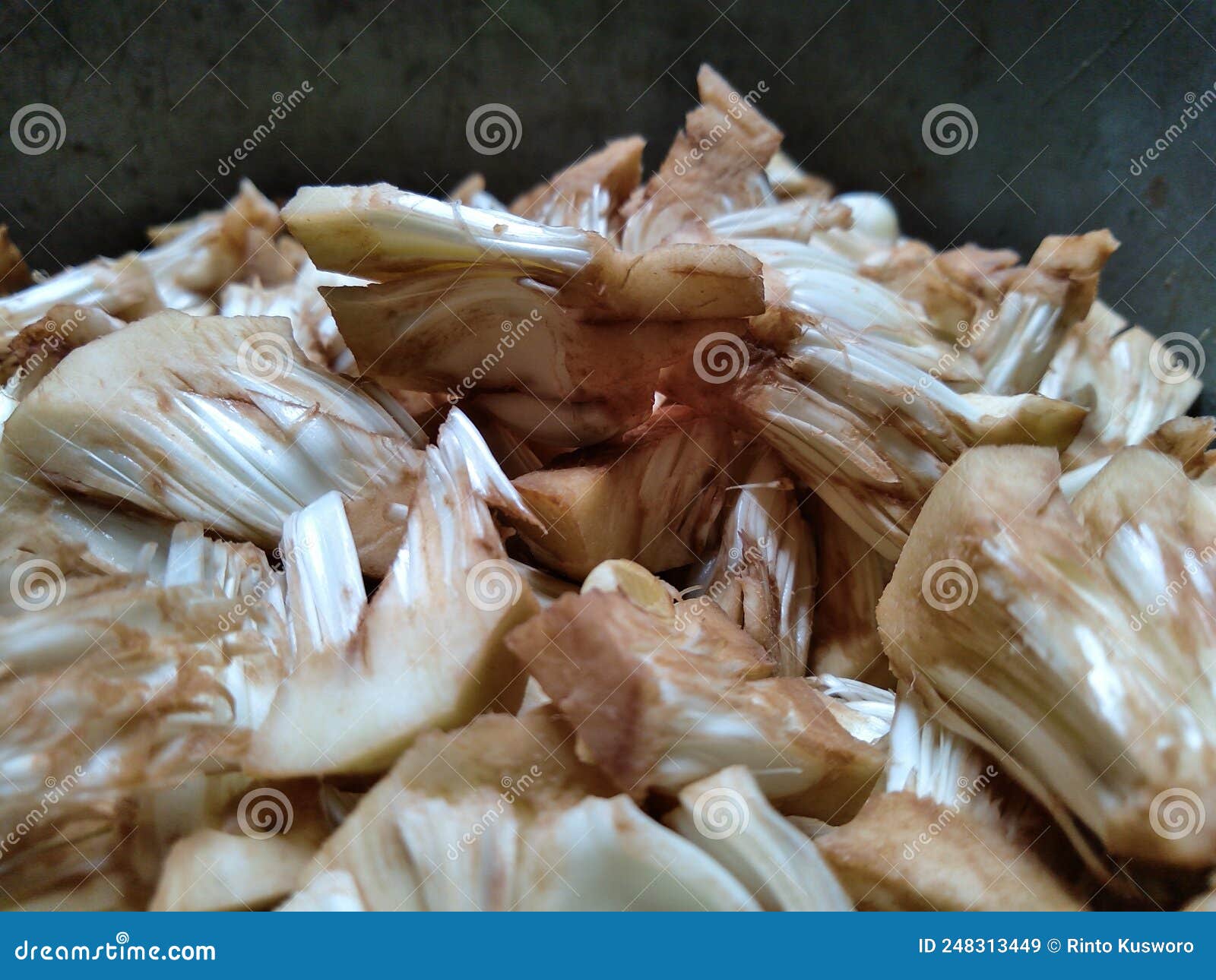 Chopped Jackfruit for Cooking Stock Image - Image of produce, breakfast ...
