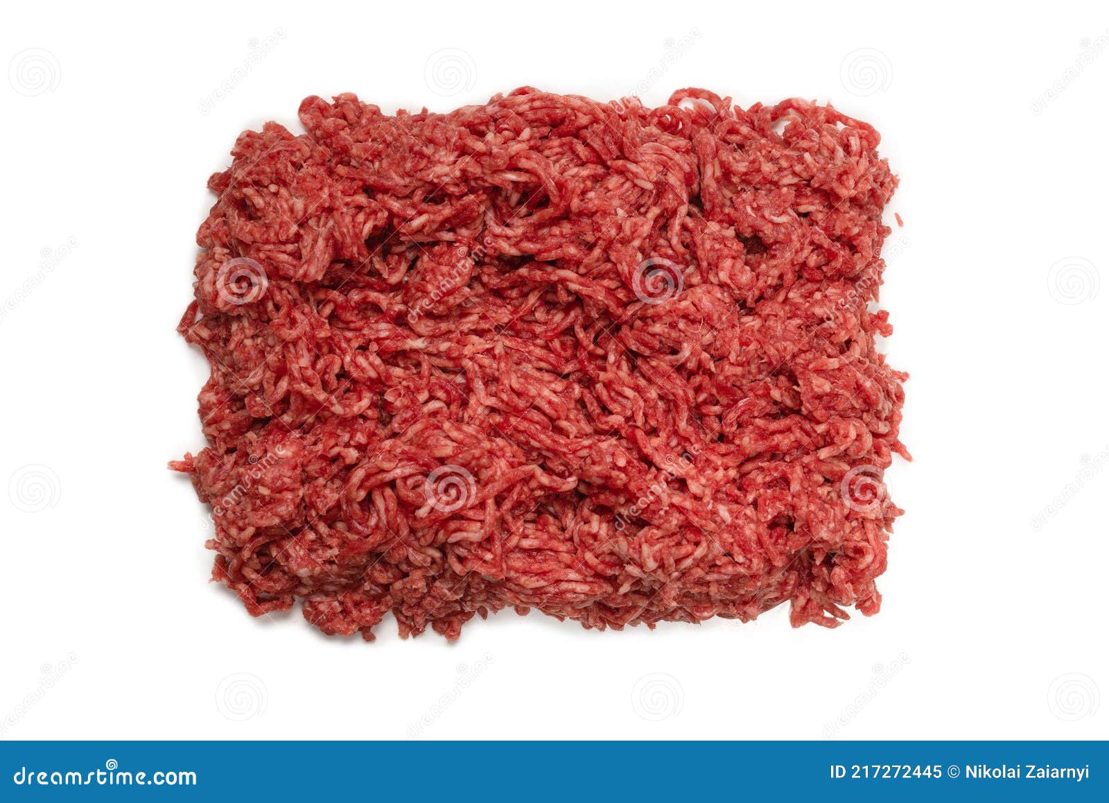 Chopped Meat Background. Top View Stock Image - Image of ground, frozen ...