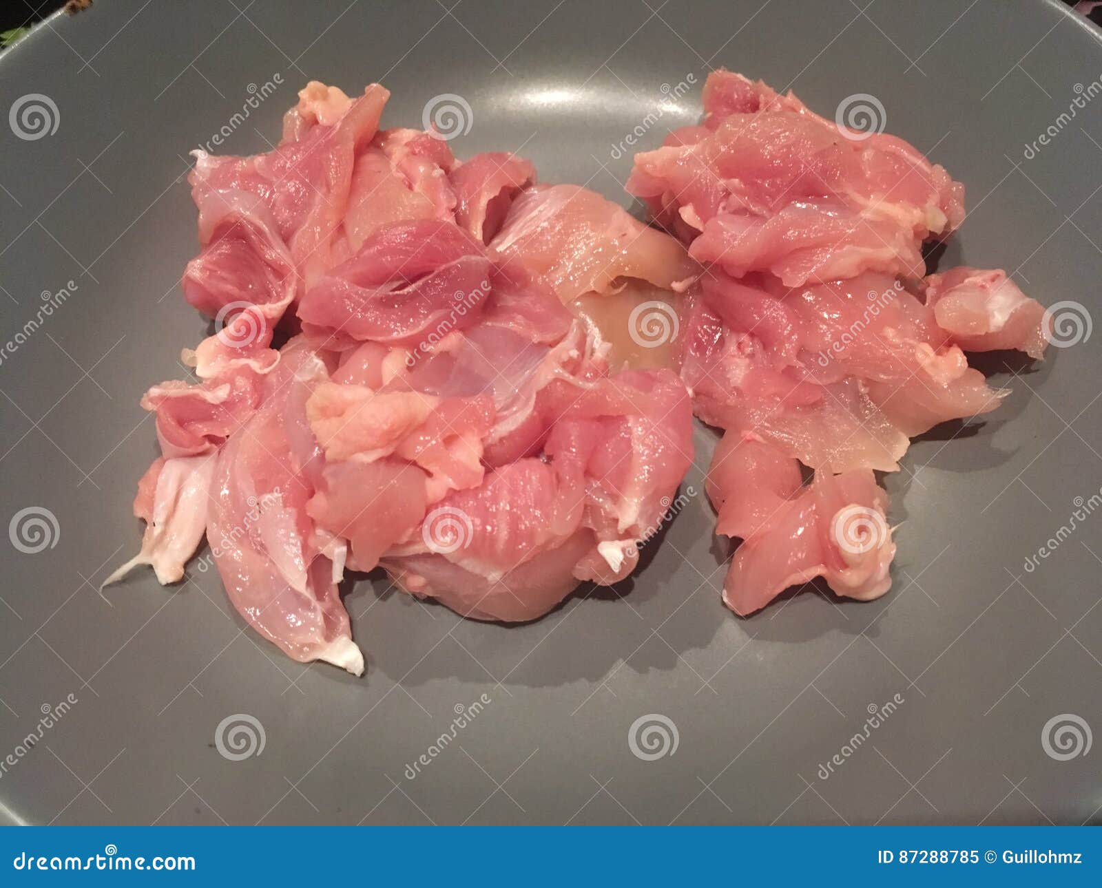 Chopped off chicken stock image. Image of plate, vegetable - 87288785
