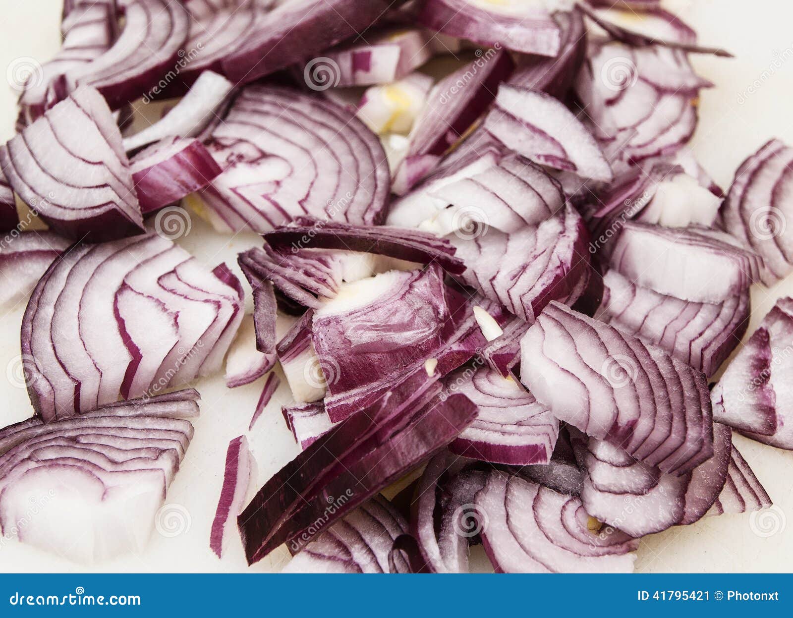 Chopped onion stock image. Image of agriculture, crisp - 41795421