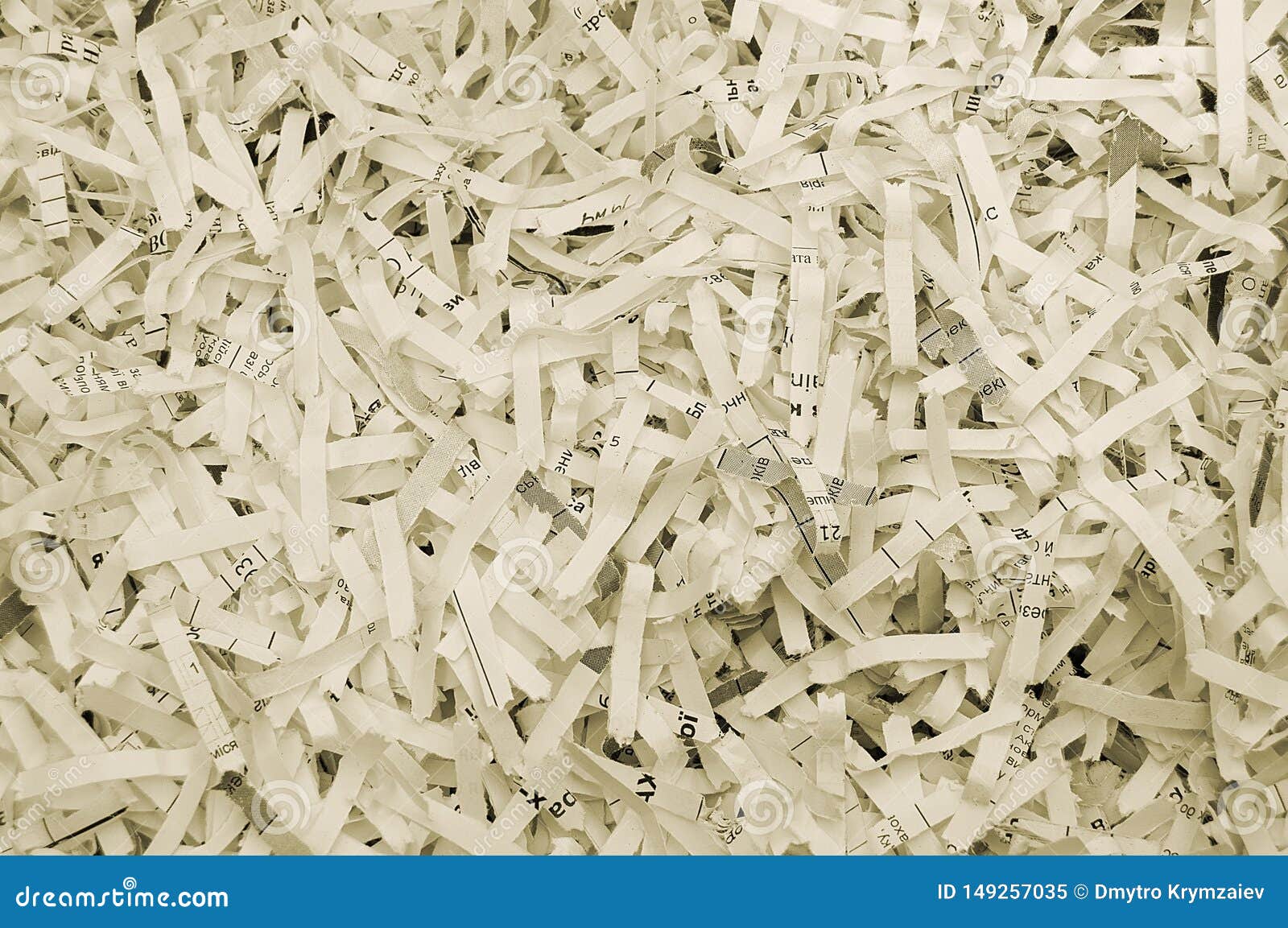 Finely chopped paper stock image. Image of messy, border - 149257035
