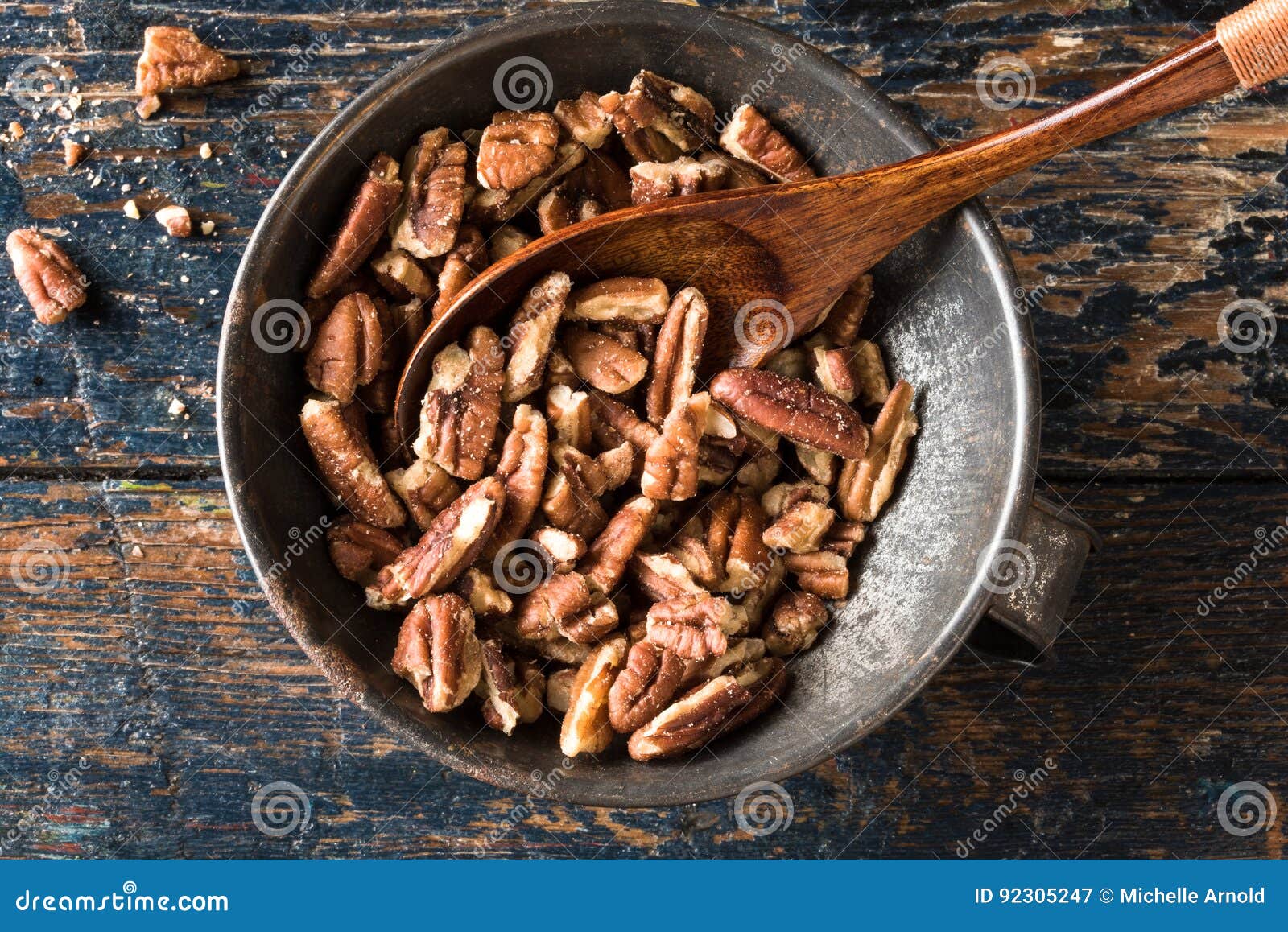 Chopped pecans stock image. Image of chopped, nuts, cuisine - 92305247