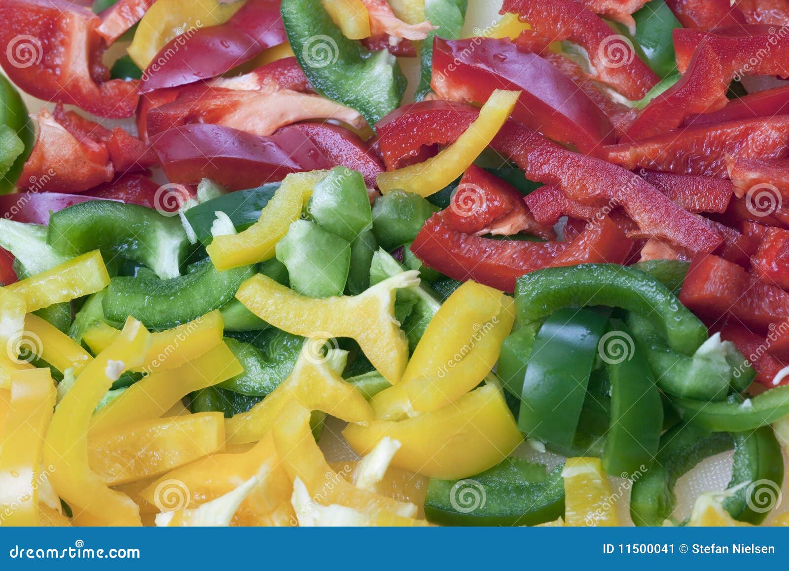 Chopped peppers stock image. Image of closeup, fresh - 11500041